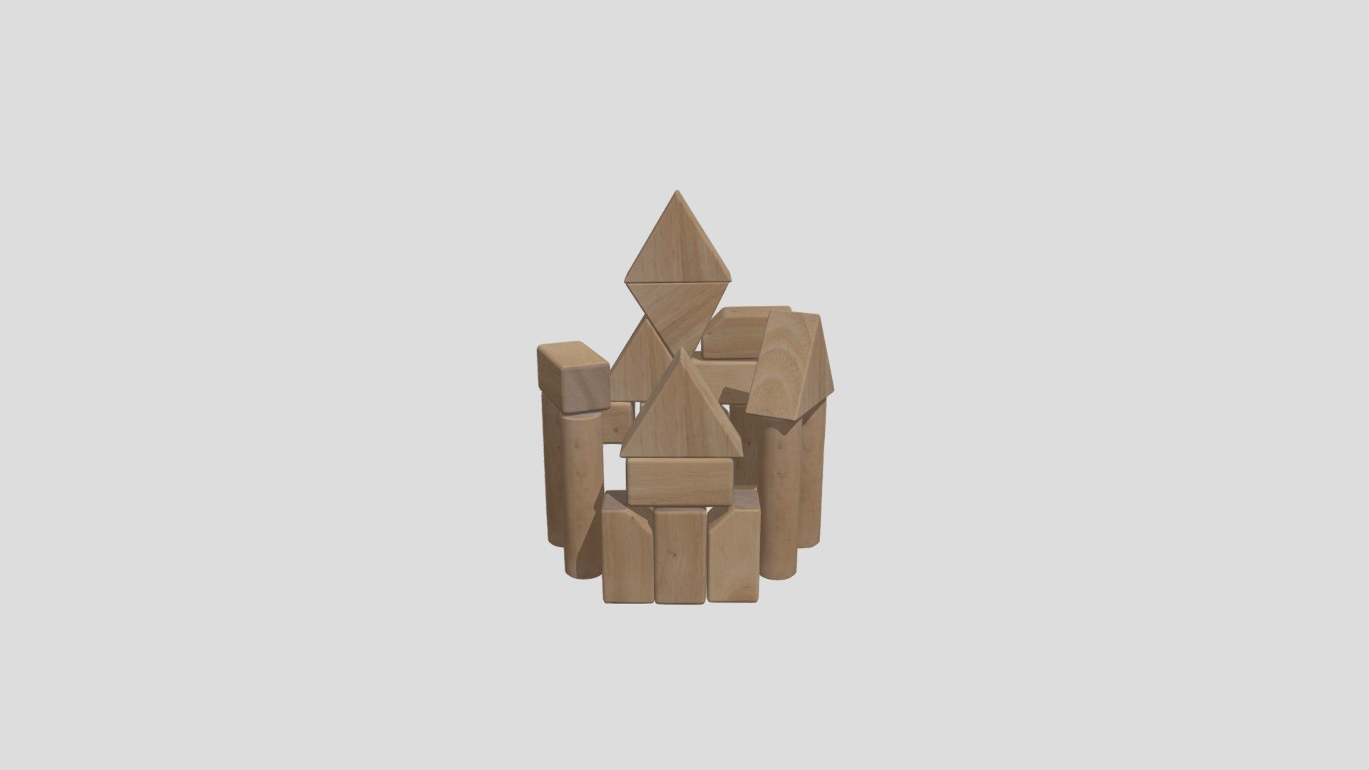 Unitblock castle - Download Free 3D model by victorsantoso [eac101b ...