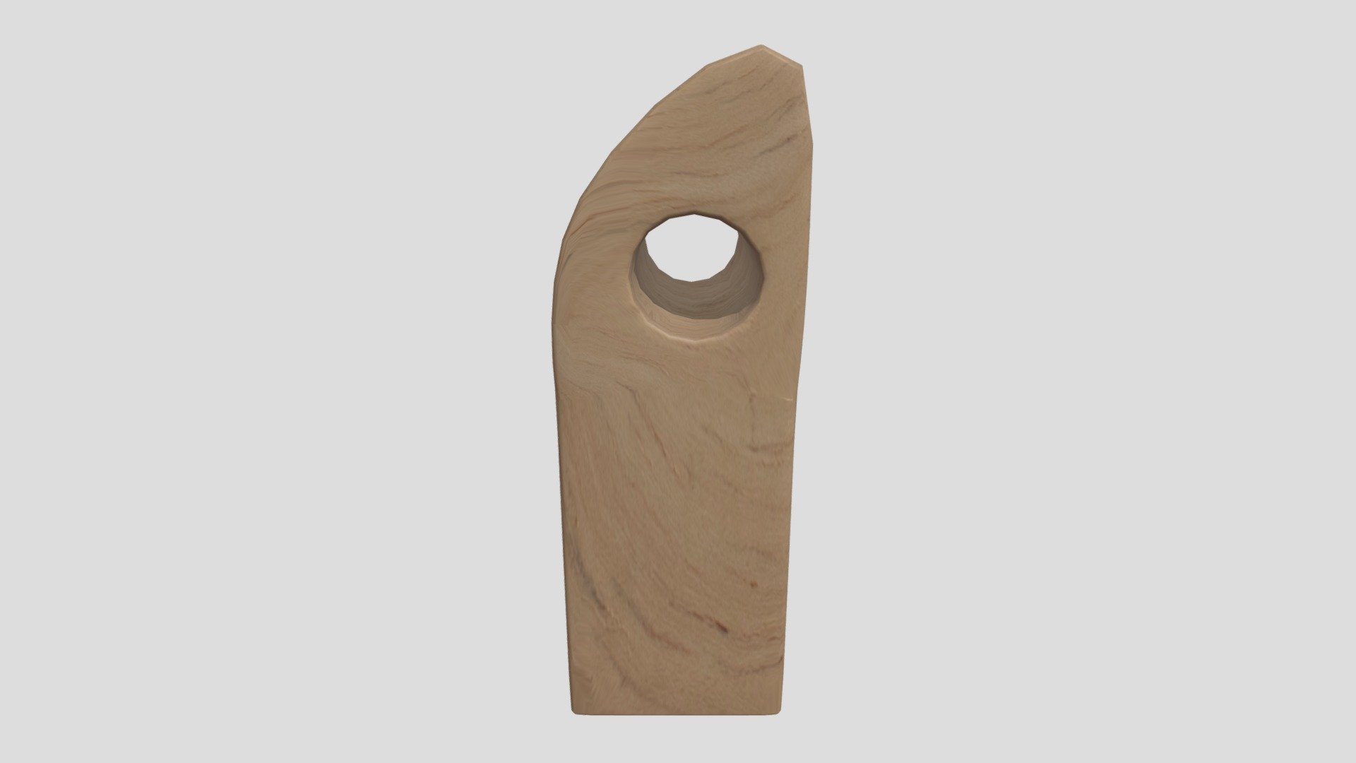 Slope Block with Hole - 3D model by Cetacea1212 [eac4645] - Sketchfab
