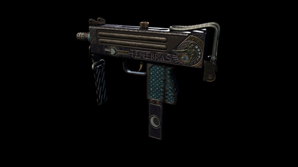 Mac-10 | Tenebras [+Normal] - 3D model by KASIworkshop [eac49ab ...