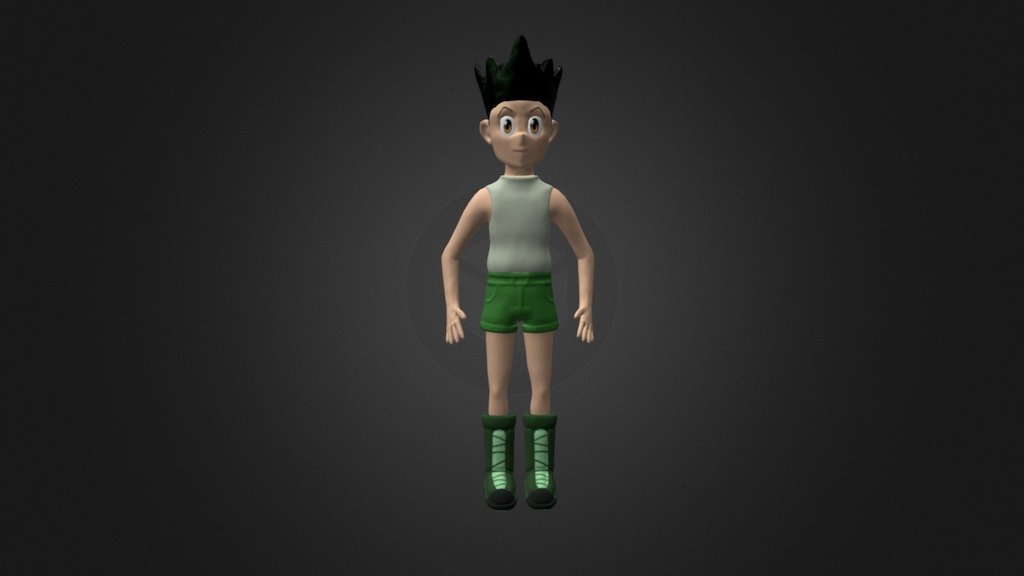 Gon Freecs Hunter X Hunter - Download Free 3D model by gvs93bsi ...