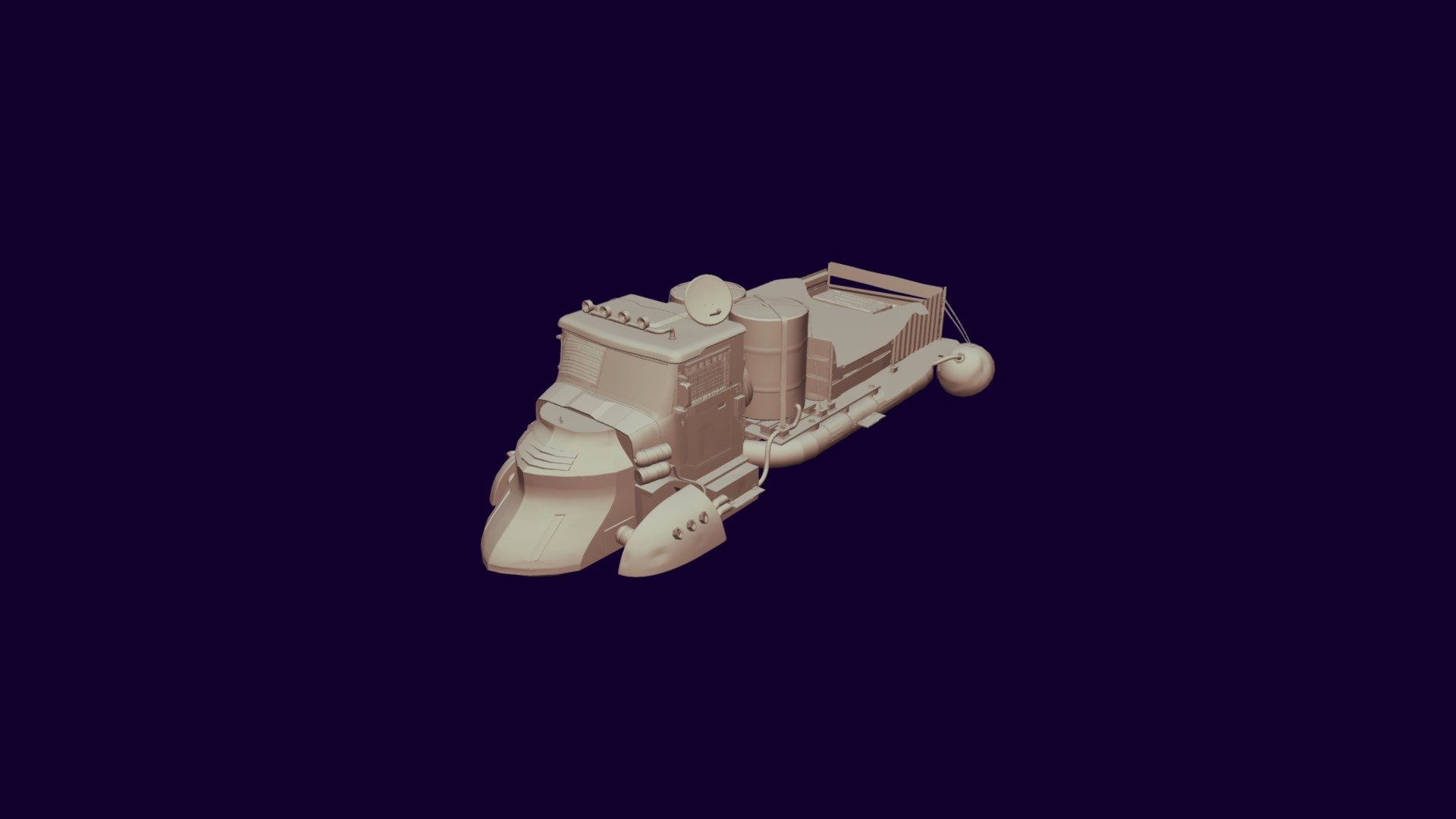 Hovering Transporter - 3D model by fscholz [eac508e] - Sketchfab