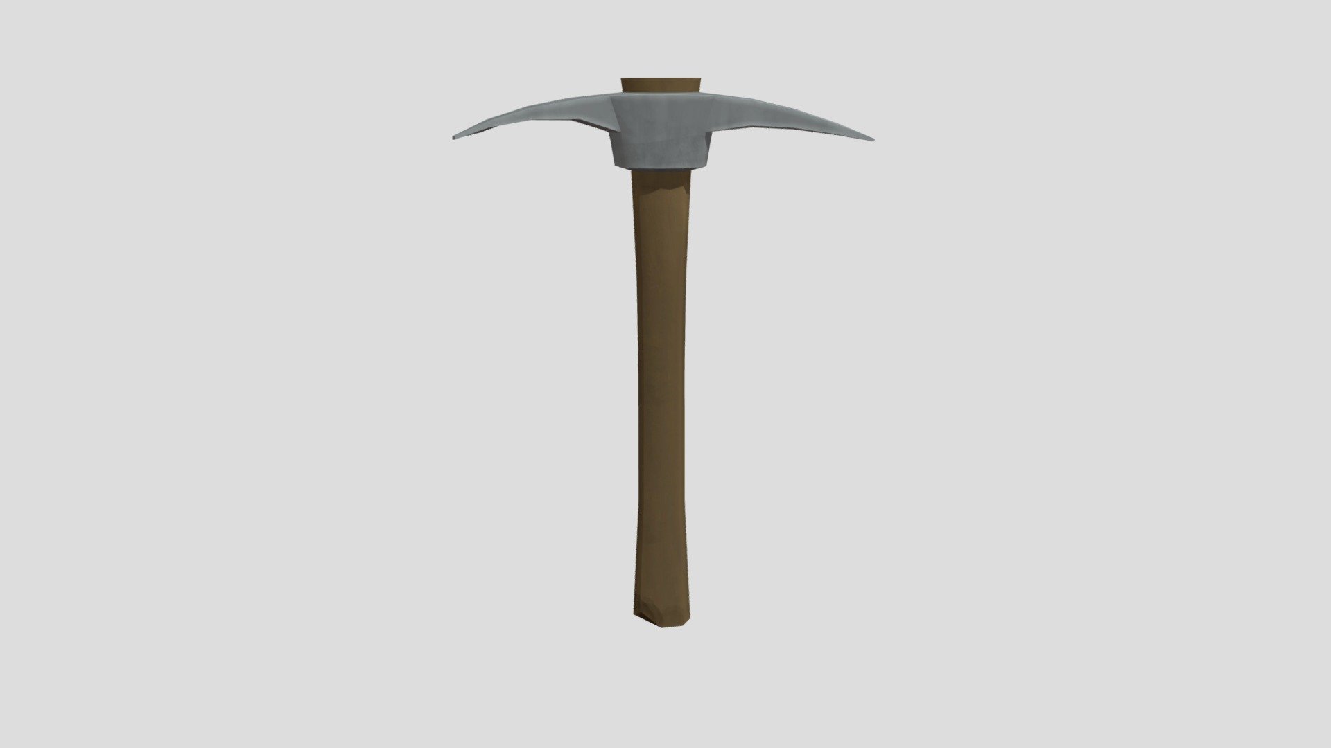 Stylized Pickaxe - 3D model by justin (@justinpalmer) [eac5450] - Sketchfab