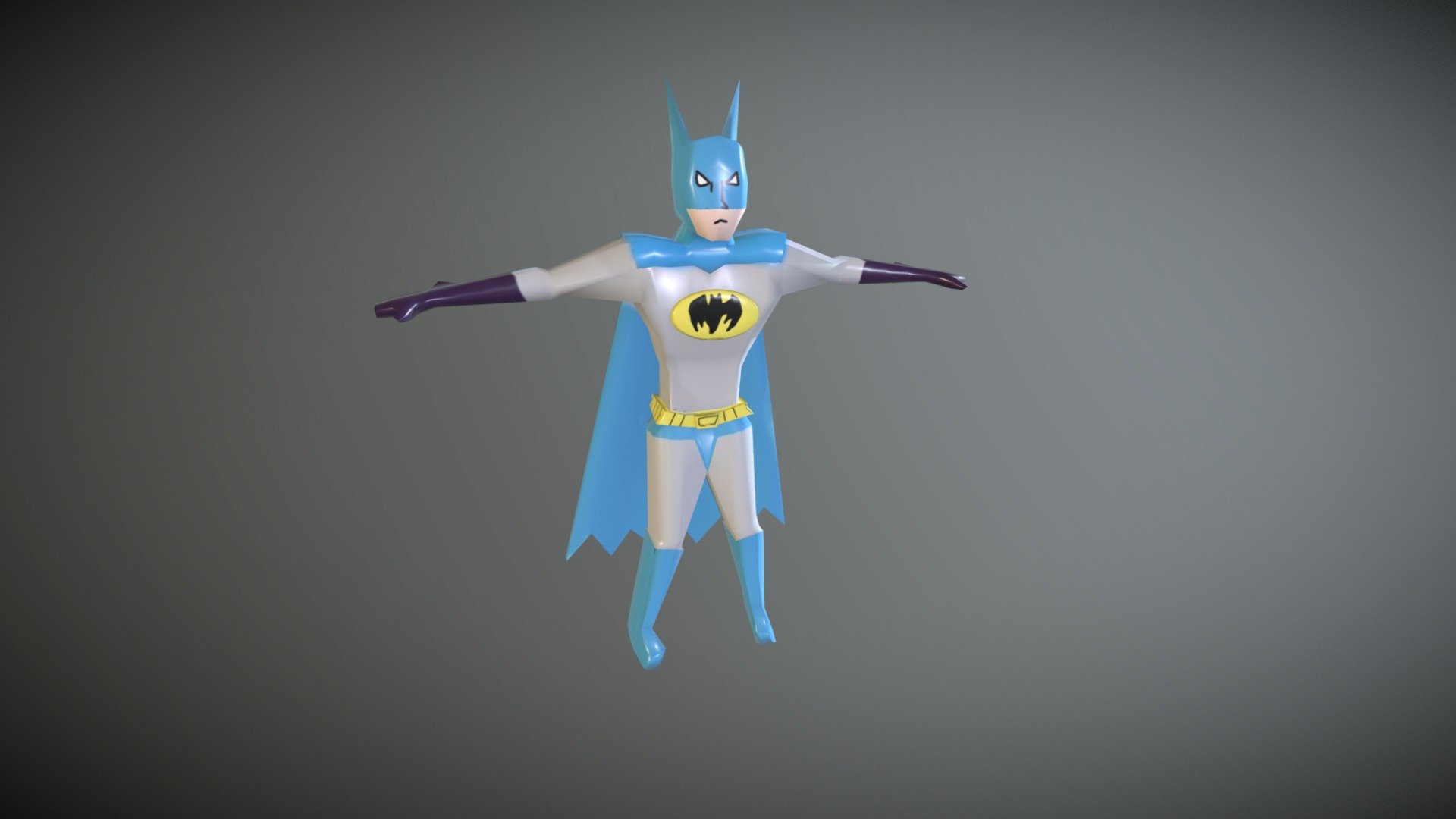 Batman Mesh - 3D model by Ojk114 [eac62da] - Sketchfab