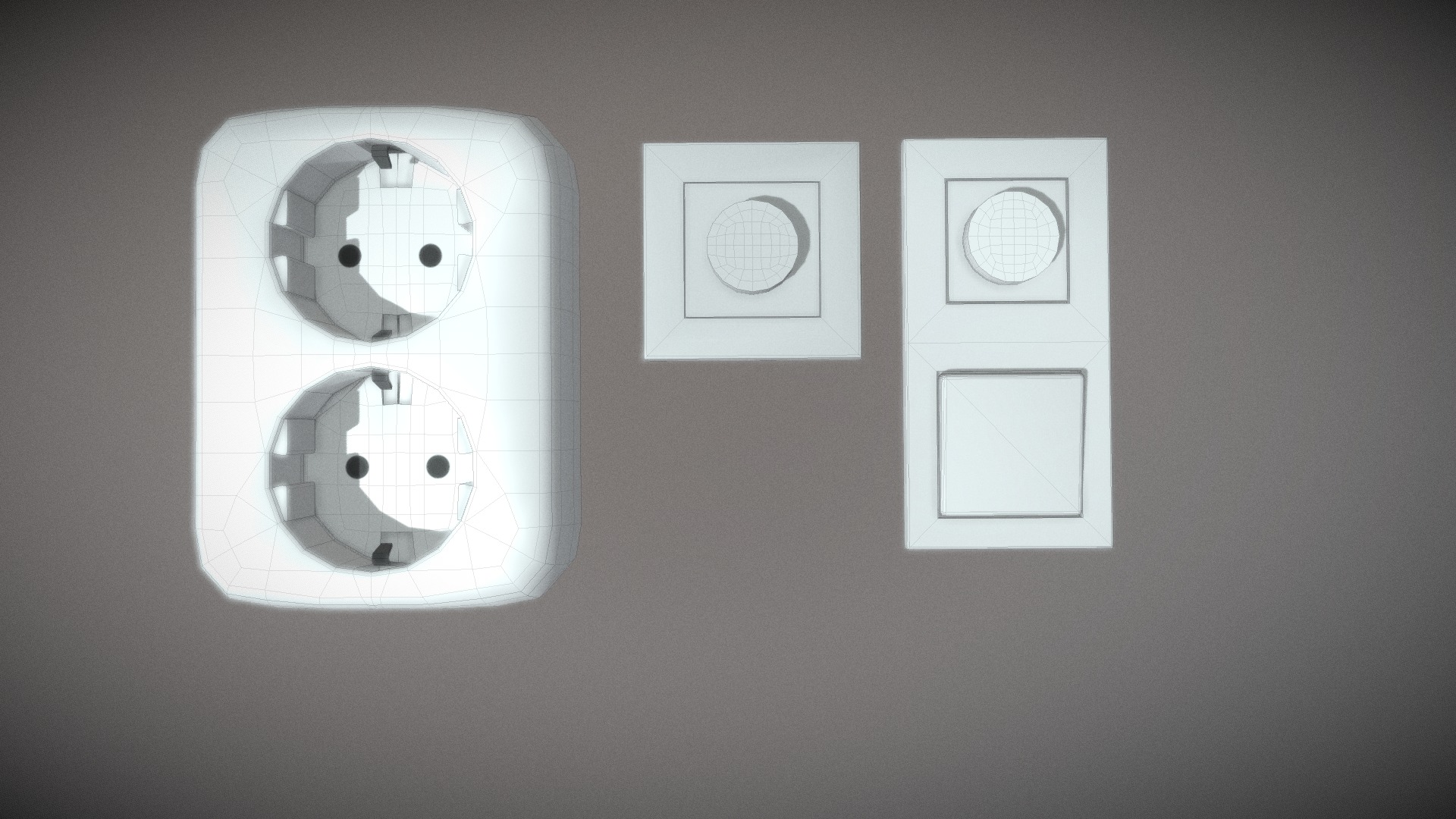 Electrical modules for ArchViz/Games - 3D model by Håvard Waagbø (@hwcg ...