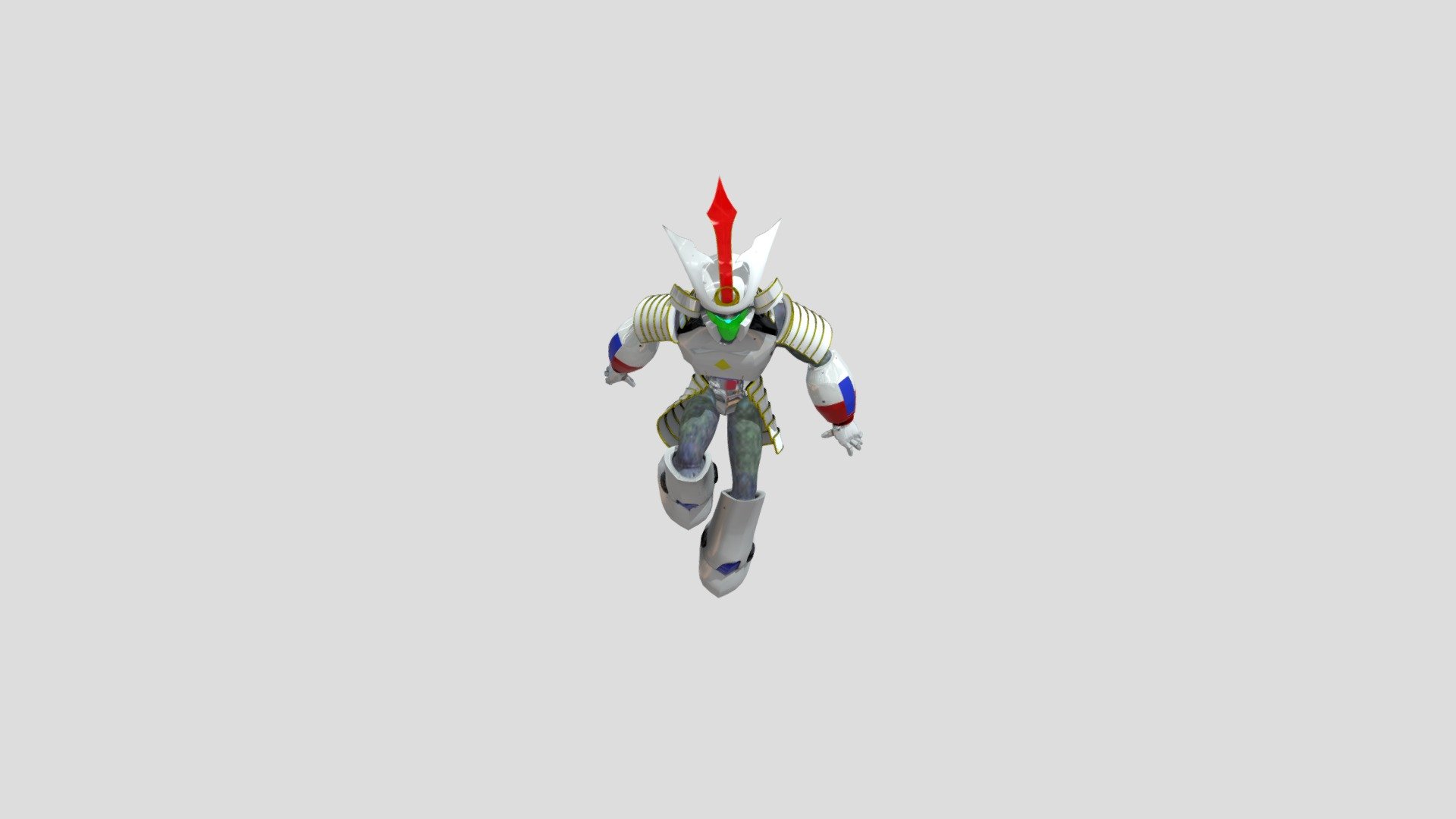 Mempo_White_Mask - 3D model by jamesstreet [eac6dfc] - Sketchfab
