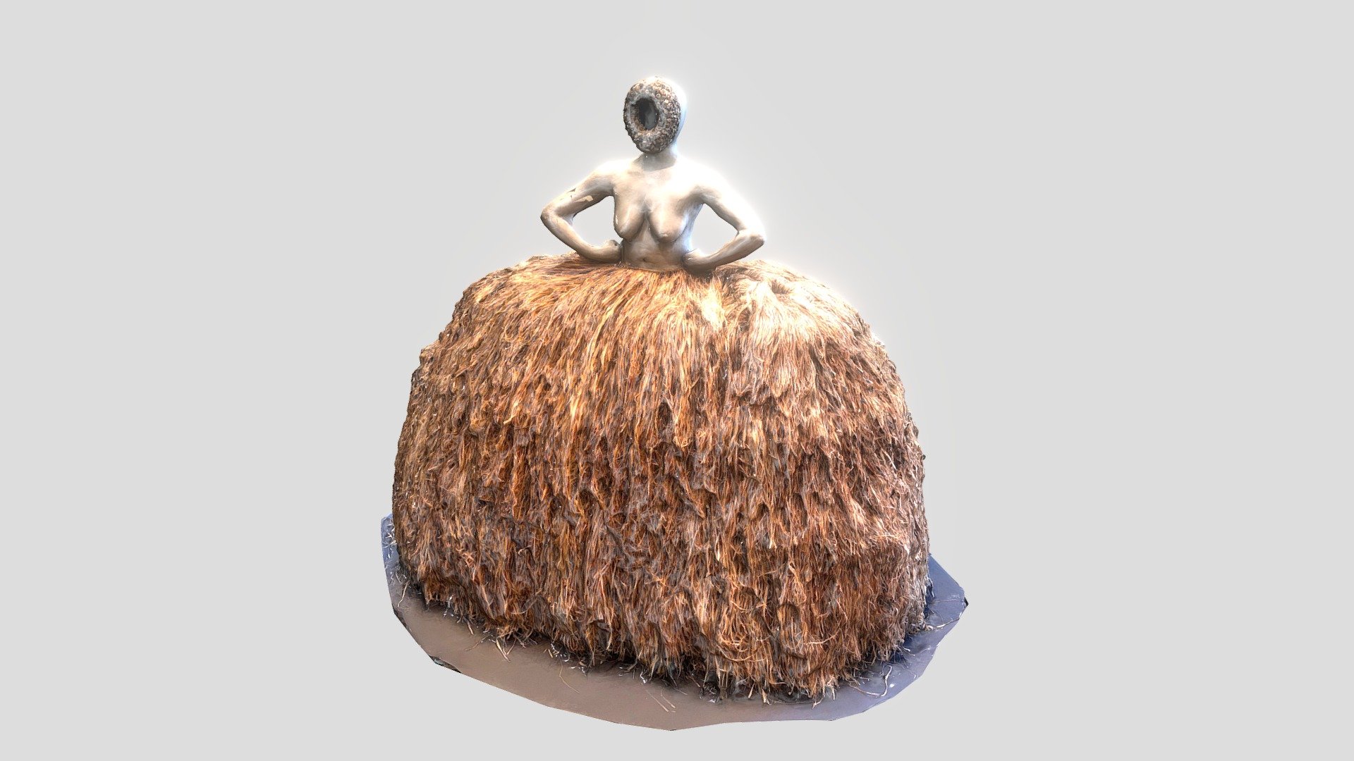 Lady with Straw - 3D model by Arthur NY (@ArthurYoung-Spivey) [eac76ef ...