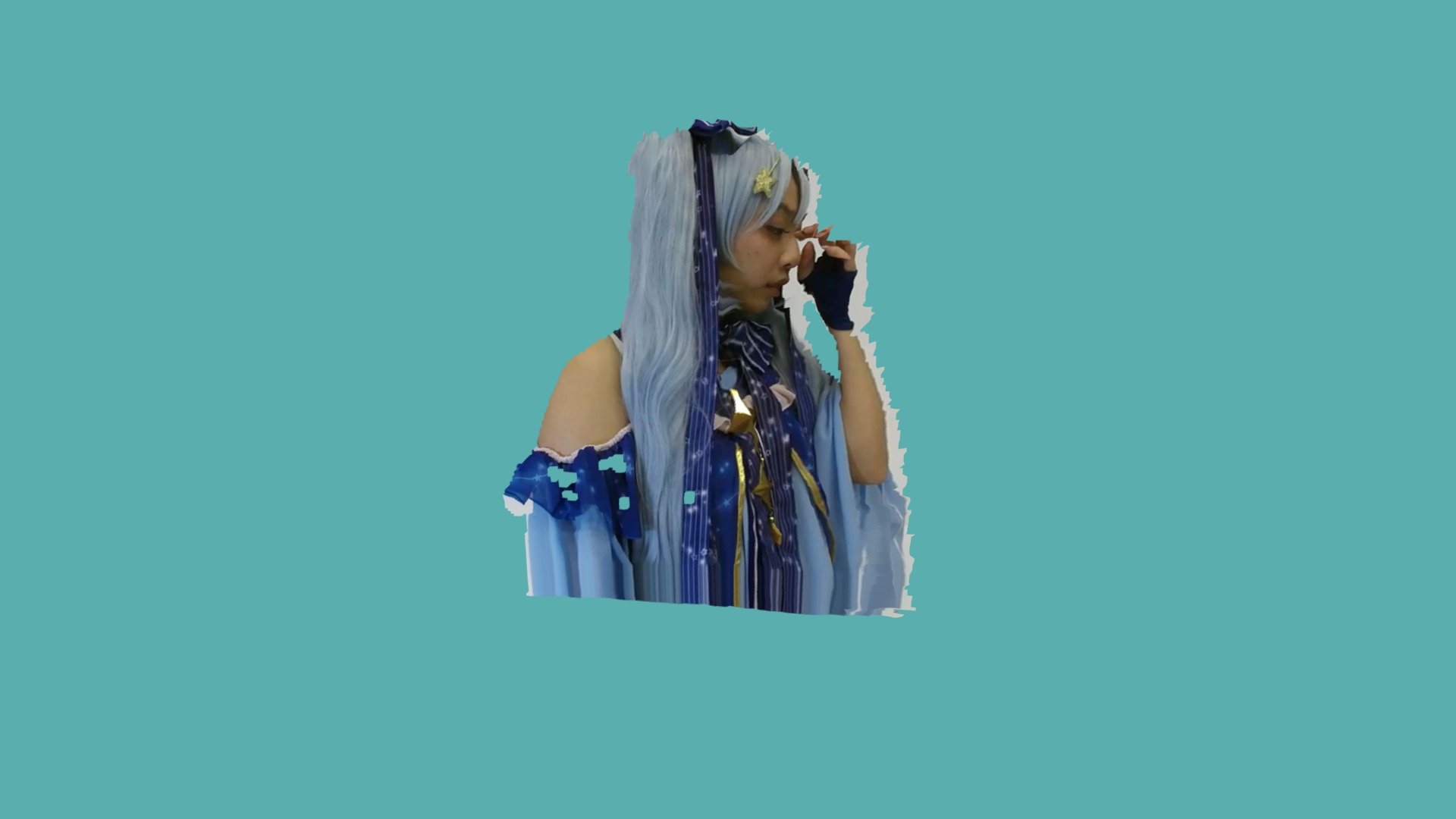 Cosplay Blu - 3D model by engagevr [eac833a] - Sketchfab