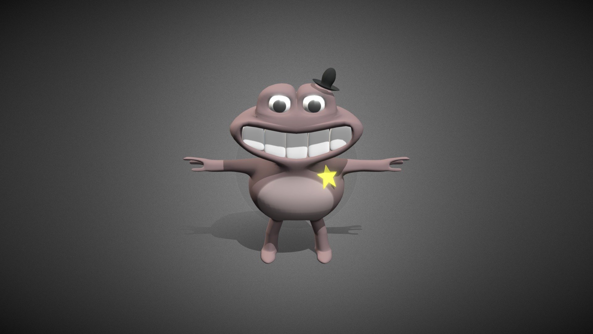 Sheriff Toadster - Download Free 3D model by funny man (@xuan ...