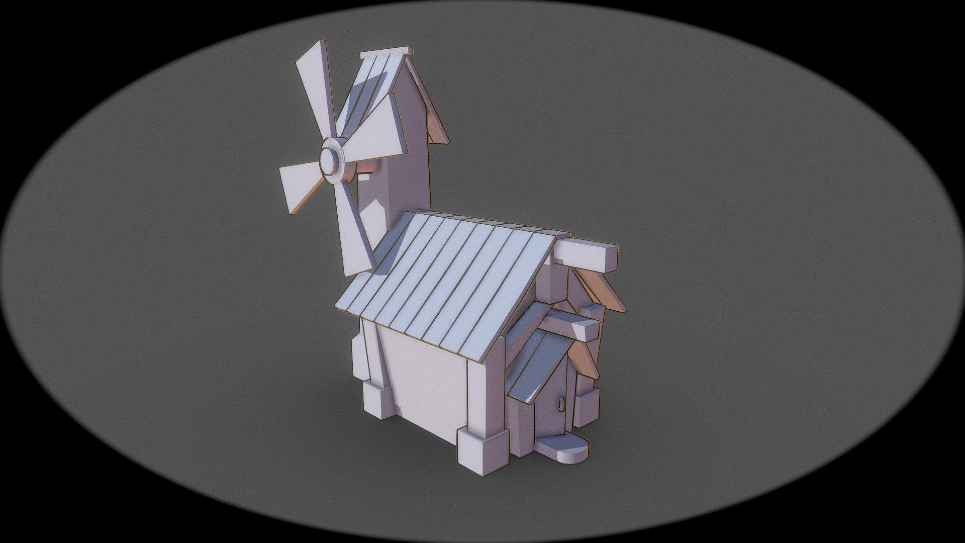 Mill House - Download Free 3D model by Kirill1991 [eac90f8] - Sketchfab