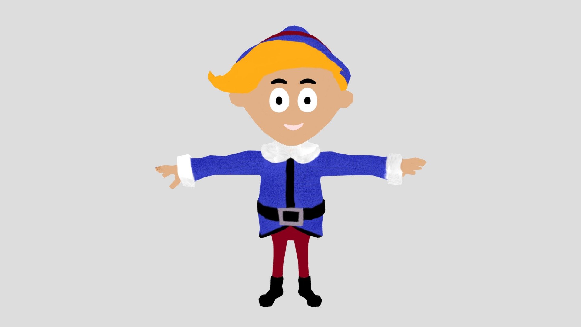 Hermey the elf - 3D model by Benworks Creations (@BenworksCreations ...