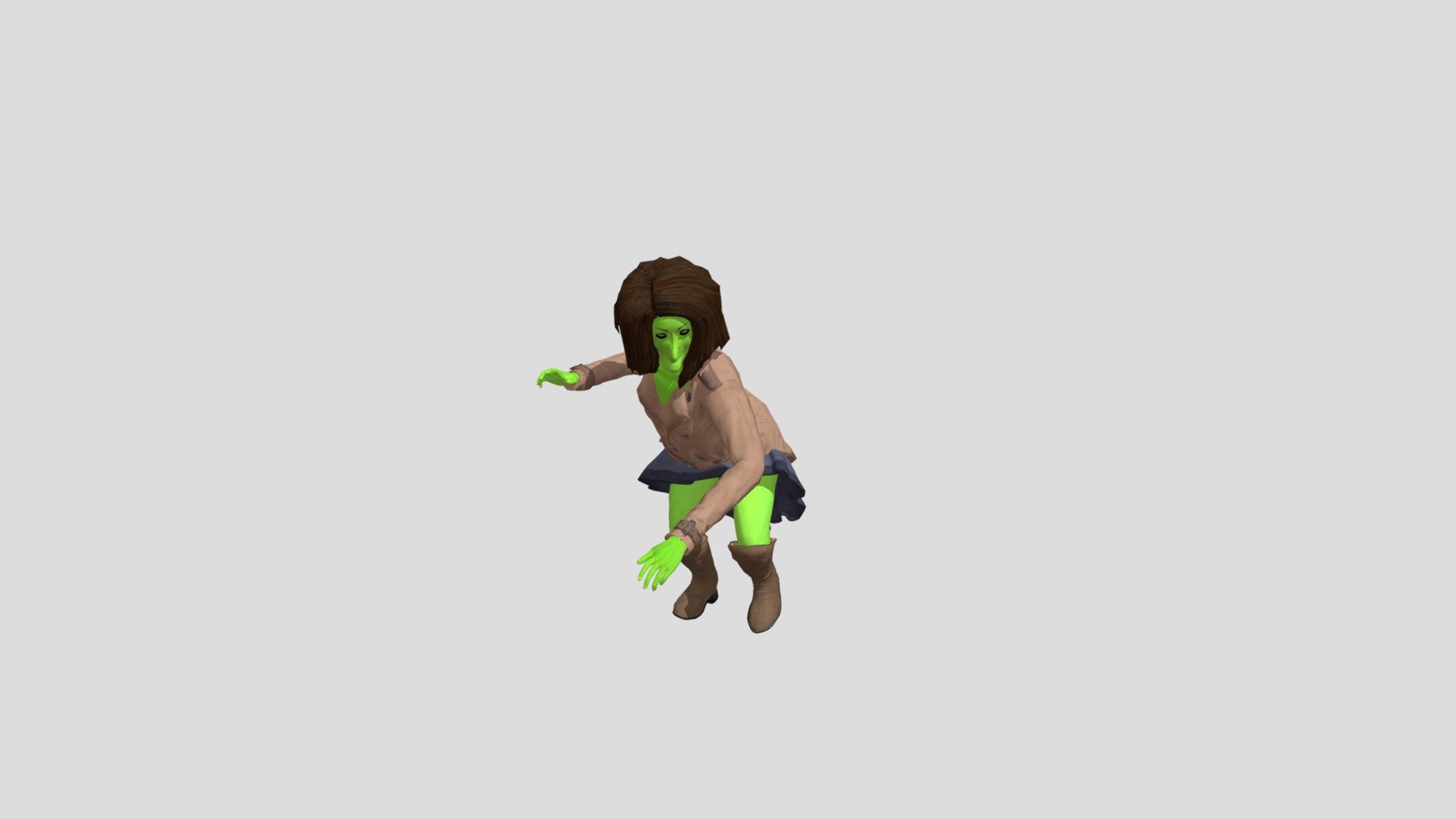 Crouch Walk Forward - 3D model by cheang_phu [eacbcbb] - Sketchfab