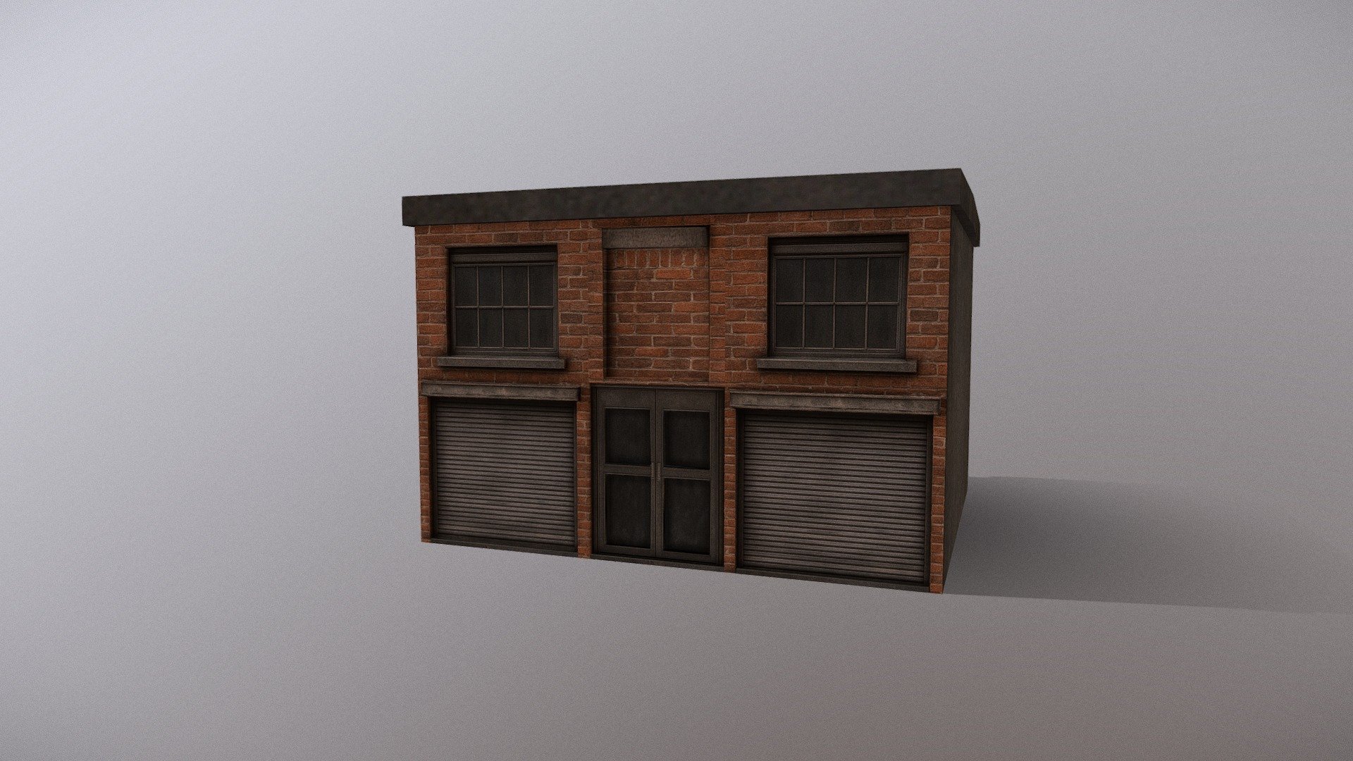 Lowpoly Urban Building - Download Free 3D model by AspectStudios ...