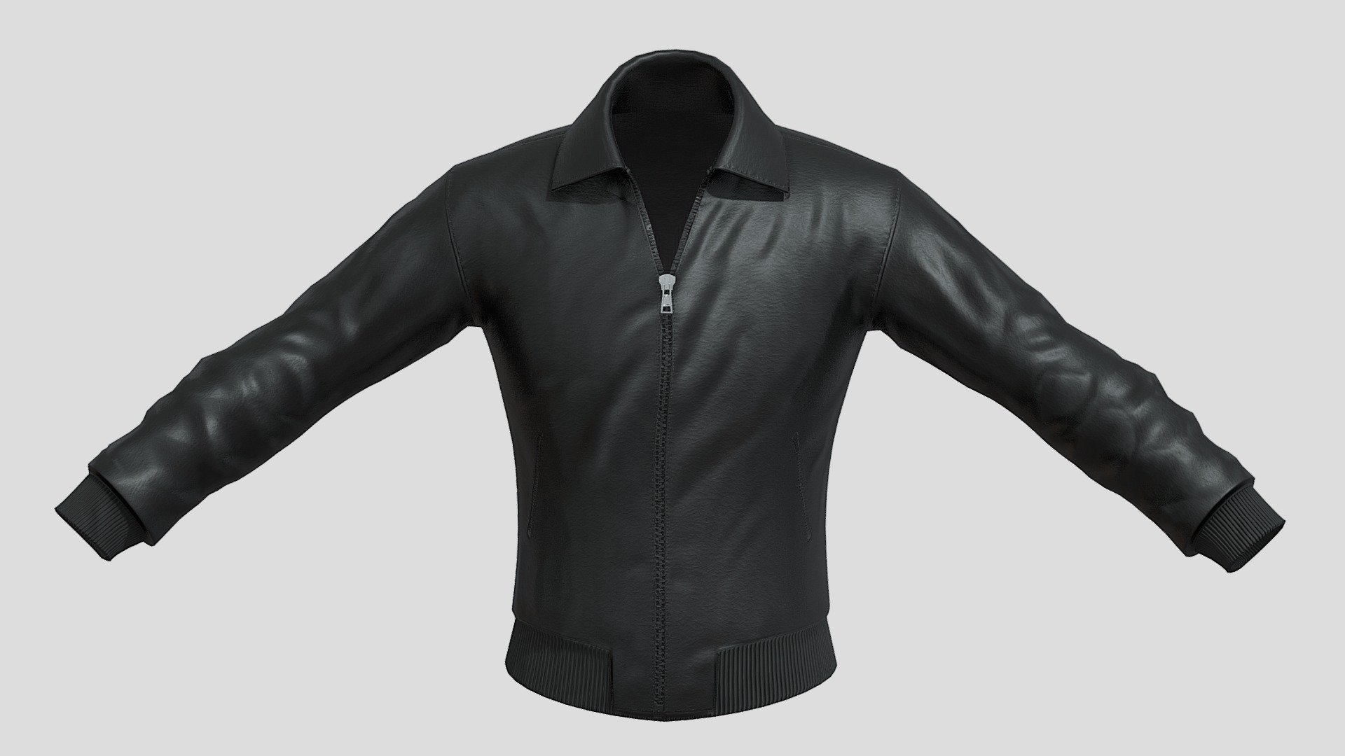 Leather Jacket - 3D model by brwoehlke [eacdeb6] - Sketchfab
