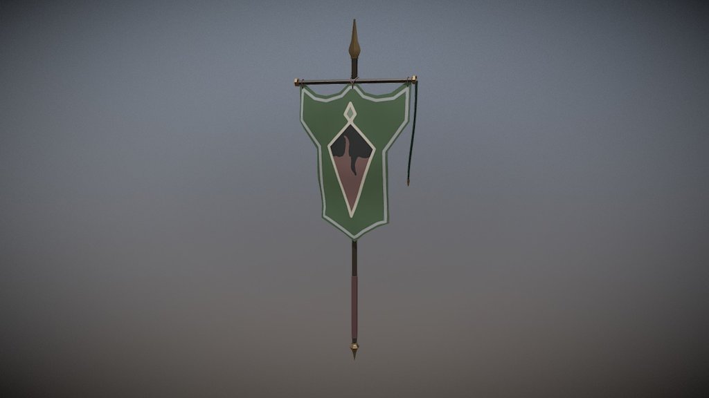Low poly banner - 3D model by Coen_Howard [eace7e9] - Sketchfab