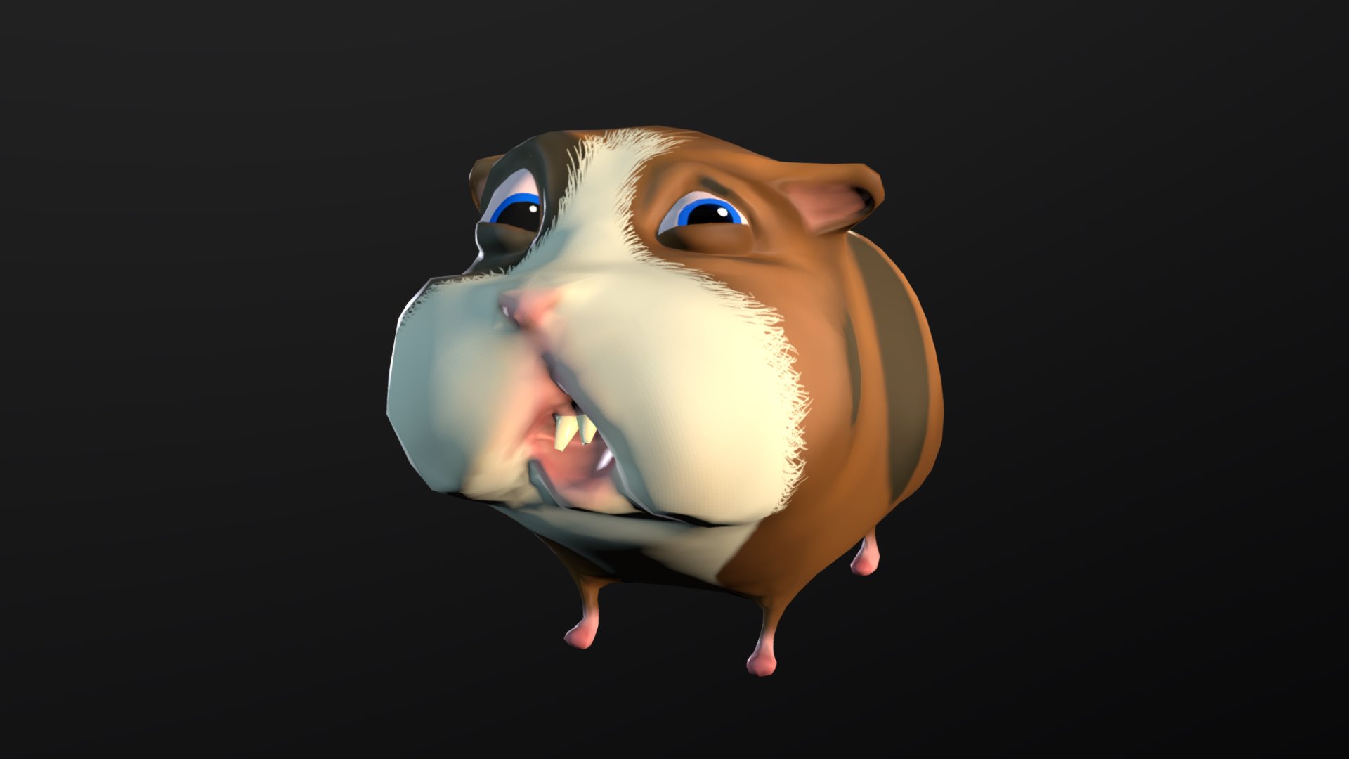 Guinea Pig - 3D model by taleo22 [eacedeb] - Sketchfab