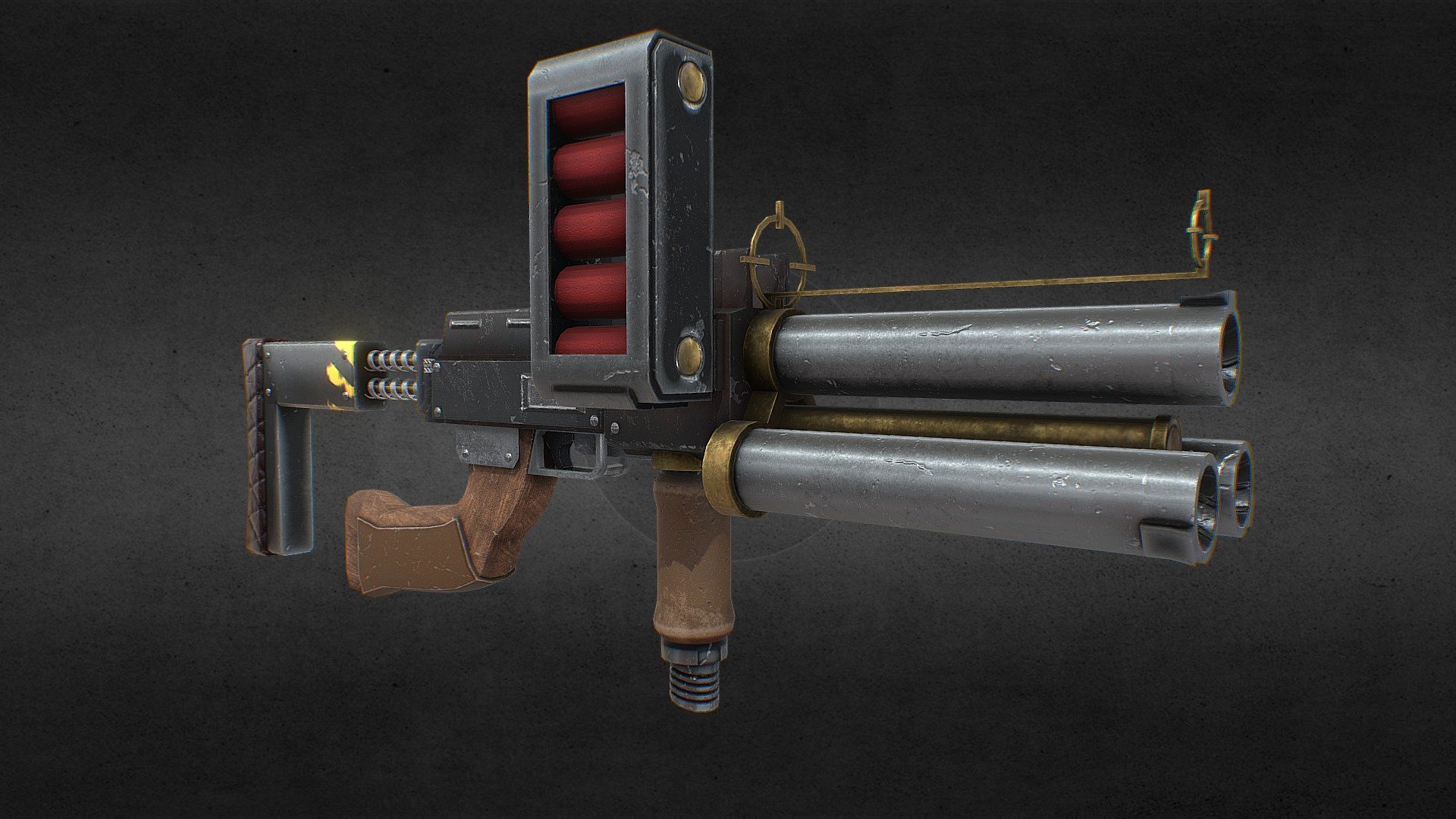 Bone Rattler - 3D model by mrcheckpoint [eacf2e2] - Sketchfab