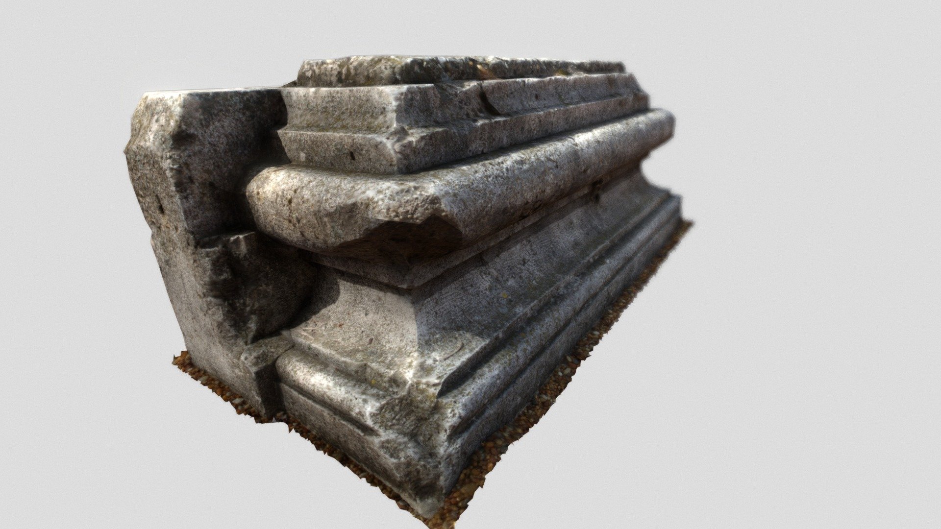 Ancient Roman Architecture Scan vol. 1. (LPoly) - Download Free 3D ...
