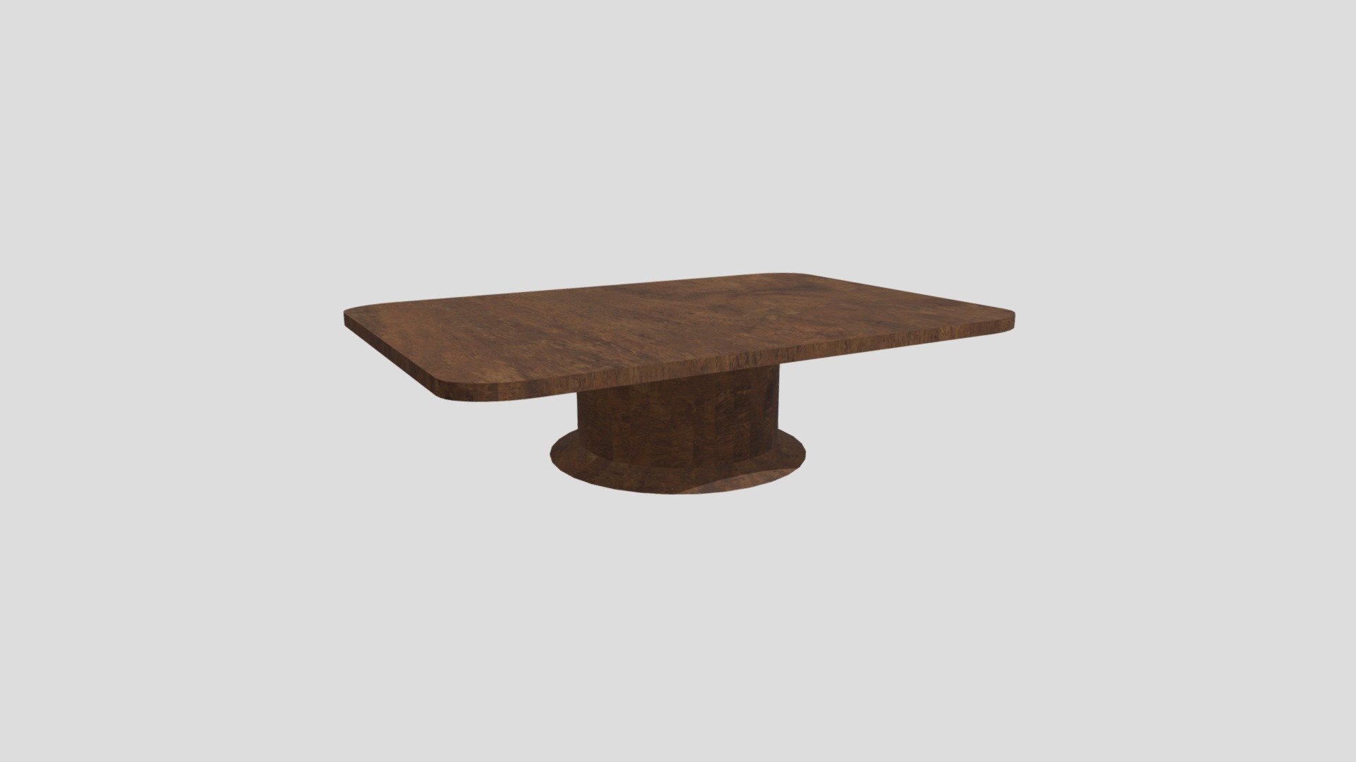 Realistic Wooden Coffee Table - 3D model by Impulsiona_Gamer ...