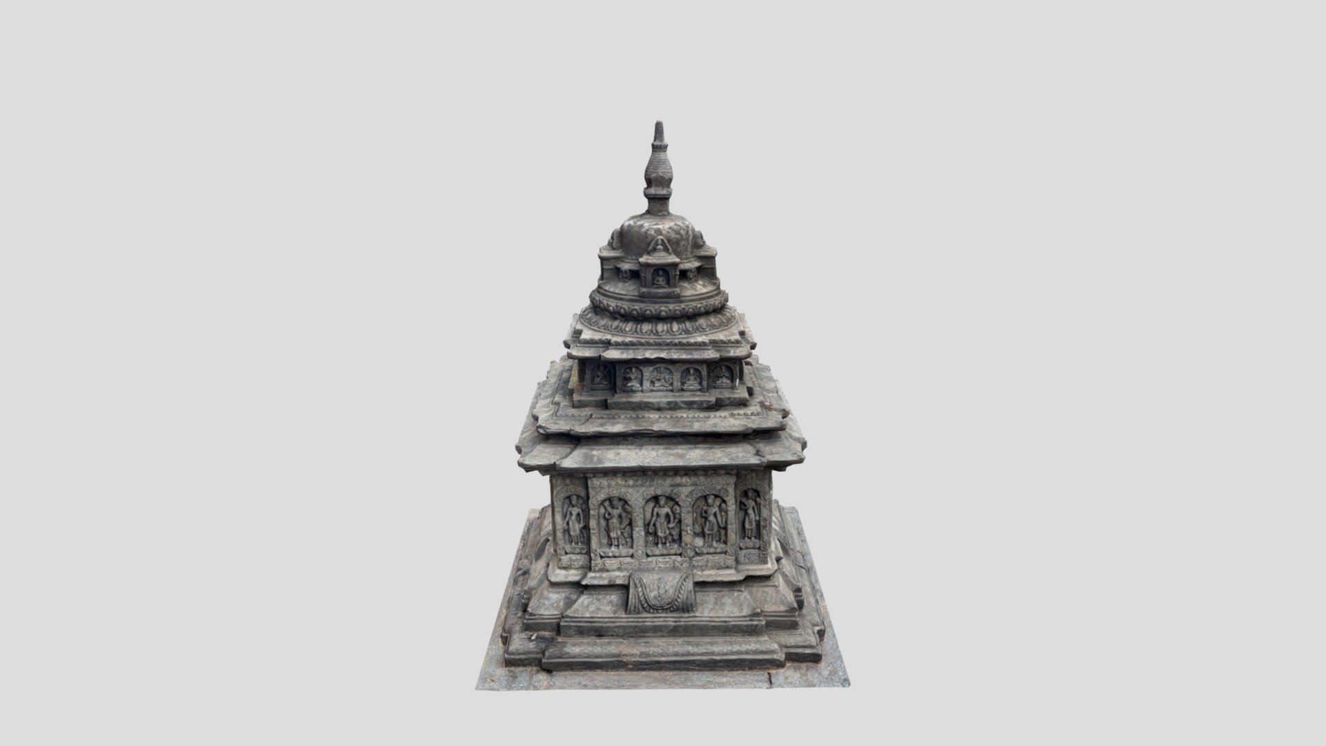 Chaitya_01 - Download Free 3D model by 01nik10 [ead1eeb] - Sketchfab