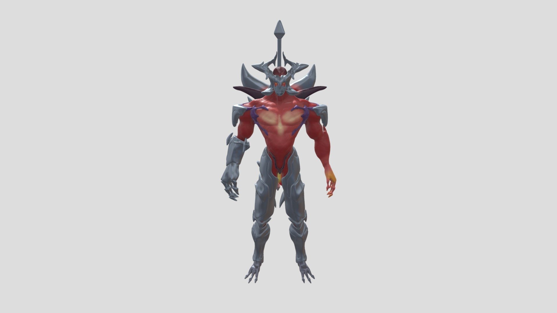 The Darkin Blade Aatrox - 3D model by Meiye666 (@tyk15921125113 ...