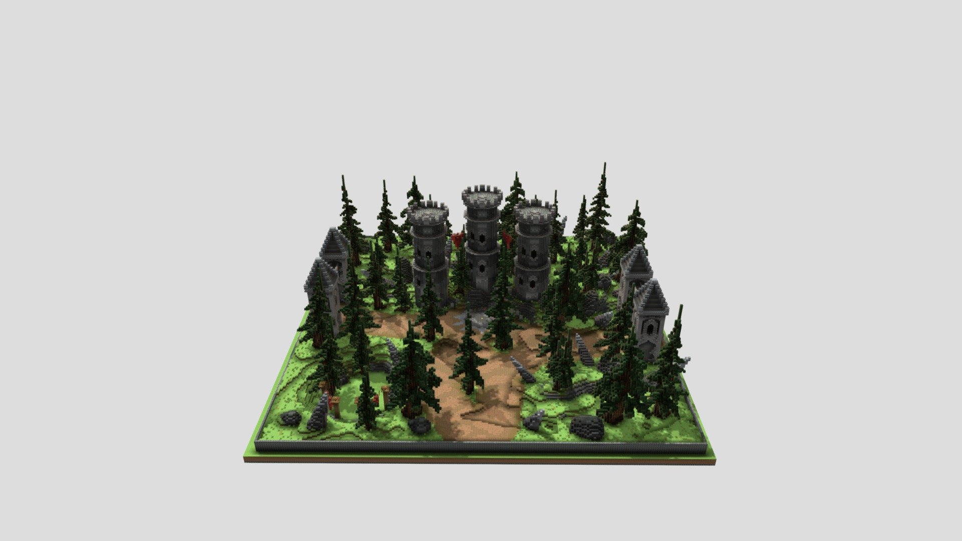Tower Spawn - 200x200 - 3D model by Senior Studios (@seniorstudios ...