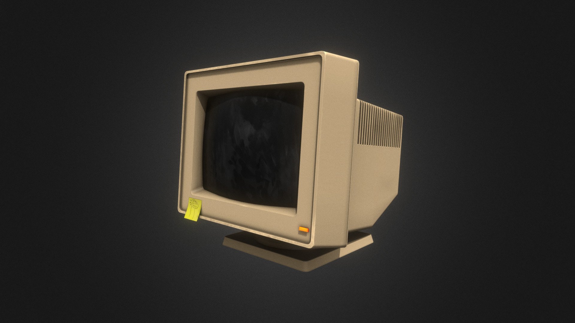 Black Mesa CRT Monitor - Buy Royalty Free 3D model by Kodiak3D ...