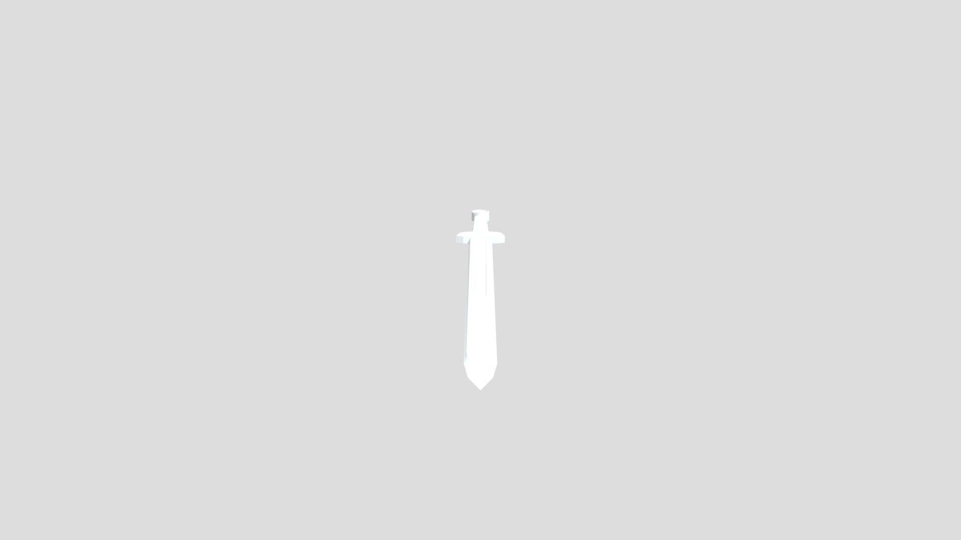 Simple fantasy sword - 3D model by Rhennnz_ [ead465f] - Sketchfab