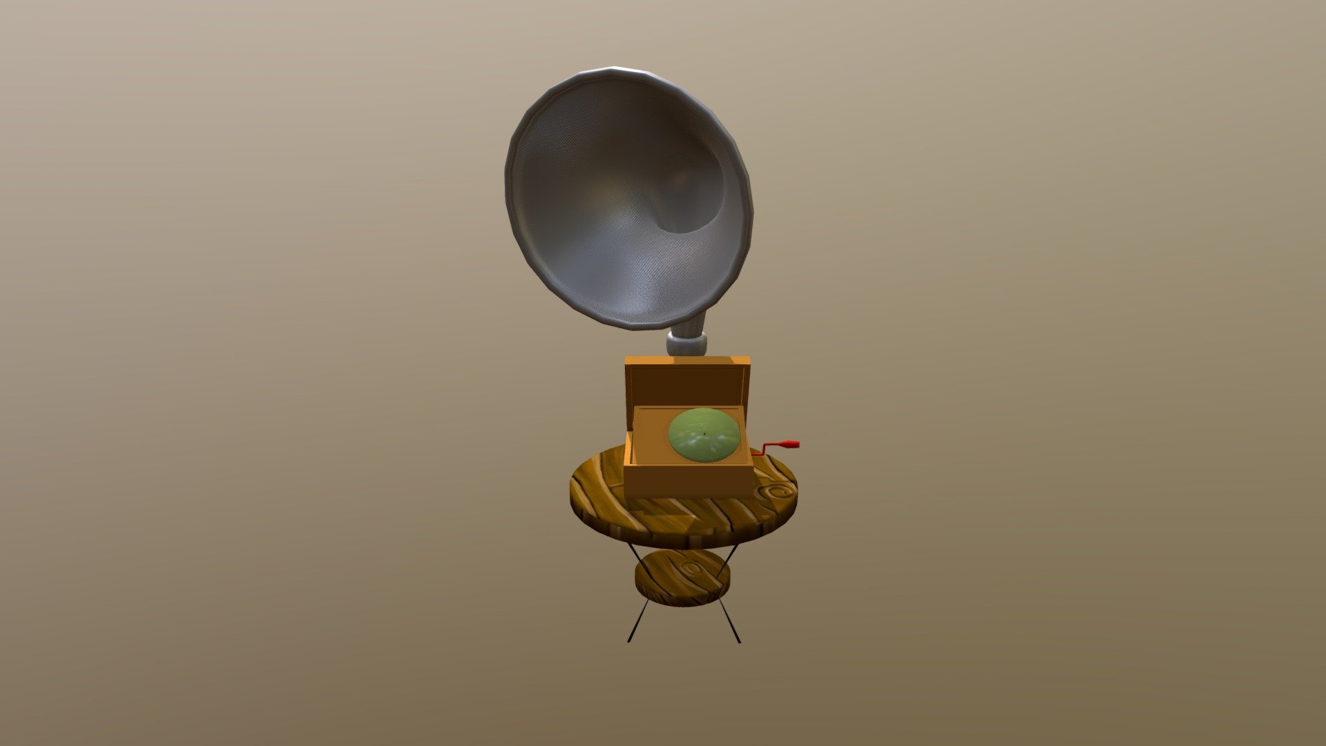 Music Table - 3D model by LenaSnaga [ead622f] - Sketchfab
