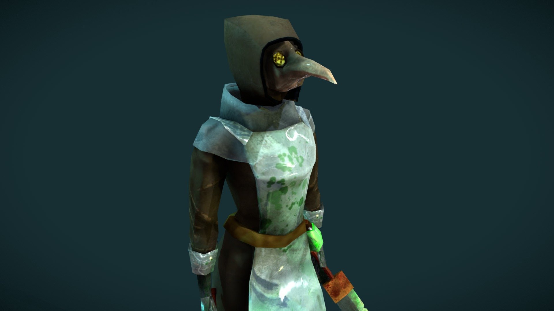 Plague Doctor - 3D model by Epsilon (@JeromeCaballes) [ead7243] - Sketchfab
