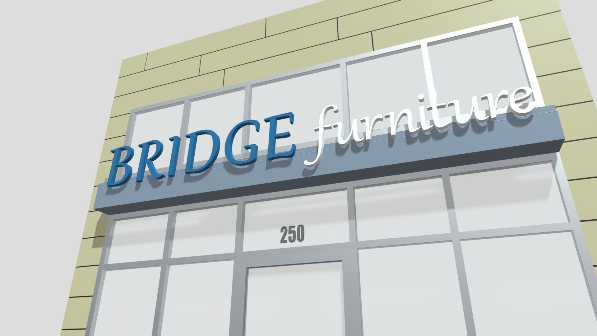 BRIDGE furniture 3D v2 - 3D model by Can West Legacy Inc. 3D Sept 2019 ...