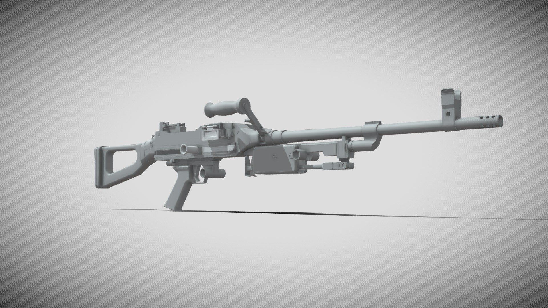 Vector SS77 Machine gun - 3D model by EXcalibur117 [eadaa1d] - Sketchfab