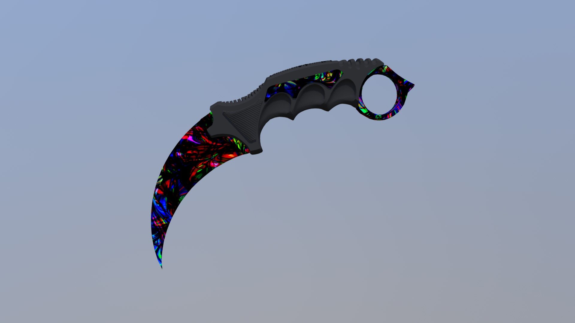 Karambit | Rainbow Abstract - 3D model by vnci [eaddc6b] - Sketchfab