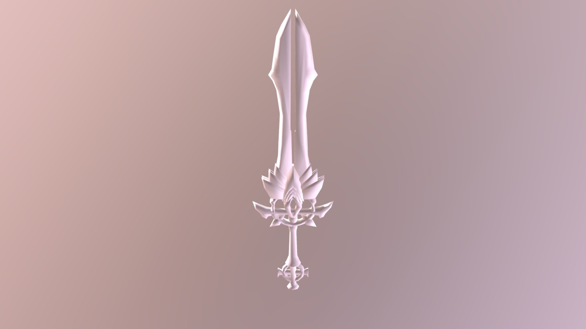 Sword Hand Painted - 3D model by SakshamSahu [eade97d] - Sketchfab
