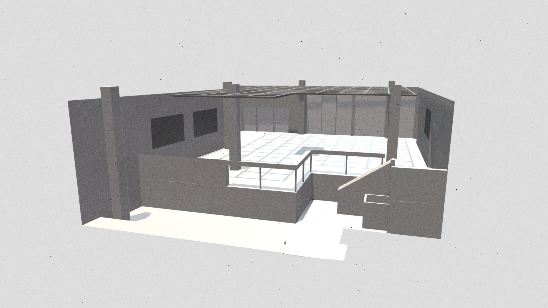 B418 Exhibition Space - 3D model by Cameron Whiting (@cameronwhiting ...