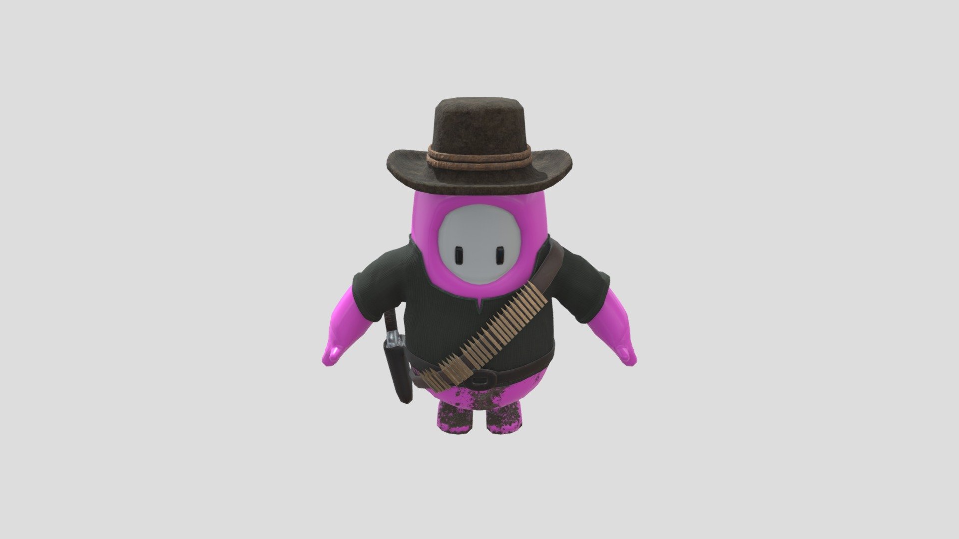Arthur Morgan - Fall Guys - Download Free 3D model by Vitor Youssef ...