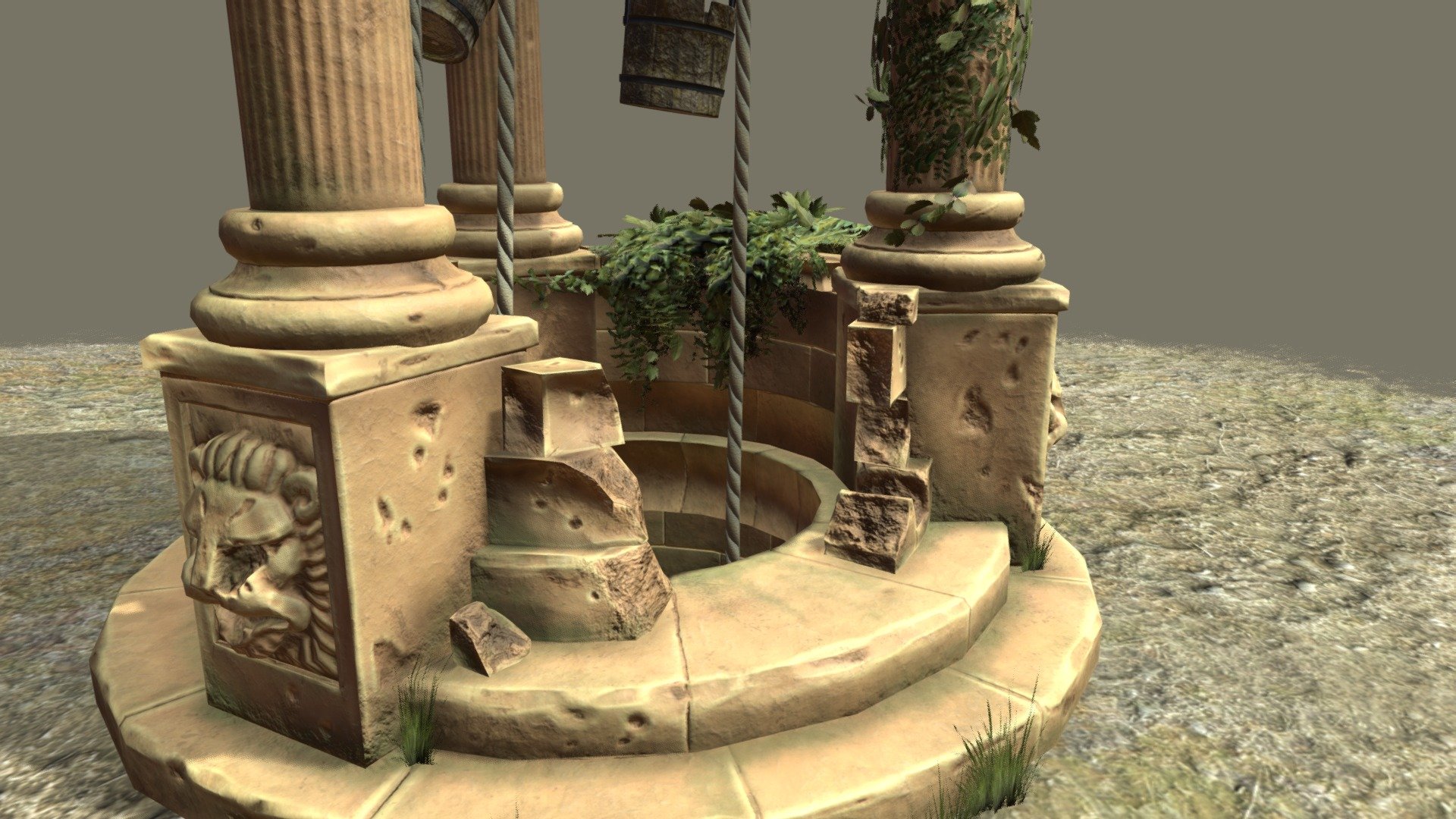 Well - 3D model by jasonrauwerda [eae45ad] - Sketchfab
