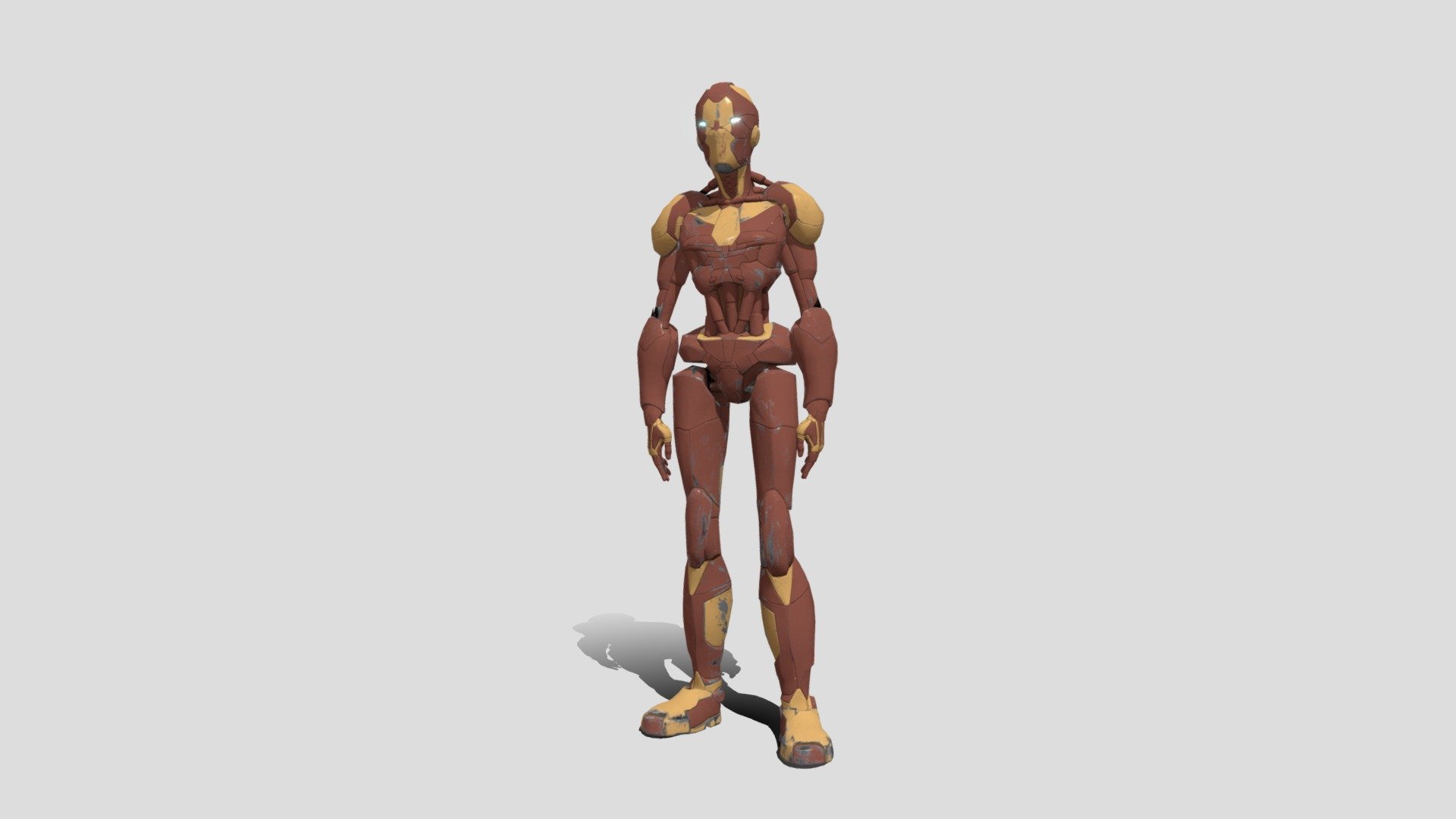 Mal Ai Sold02 Pose - 3D model by Los Bionicos Animation Studio (@losbionicos) [eae4f7b] - Sketchfab