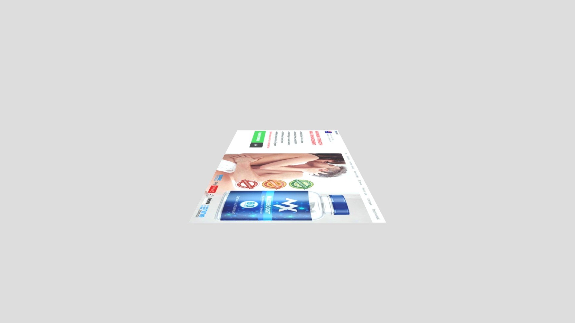 Maxiboost Male Enhancement AU: Achieve Strength - 3D model by Maxiboost ...
