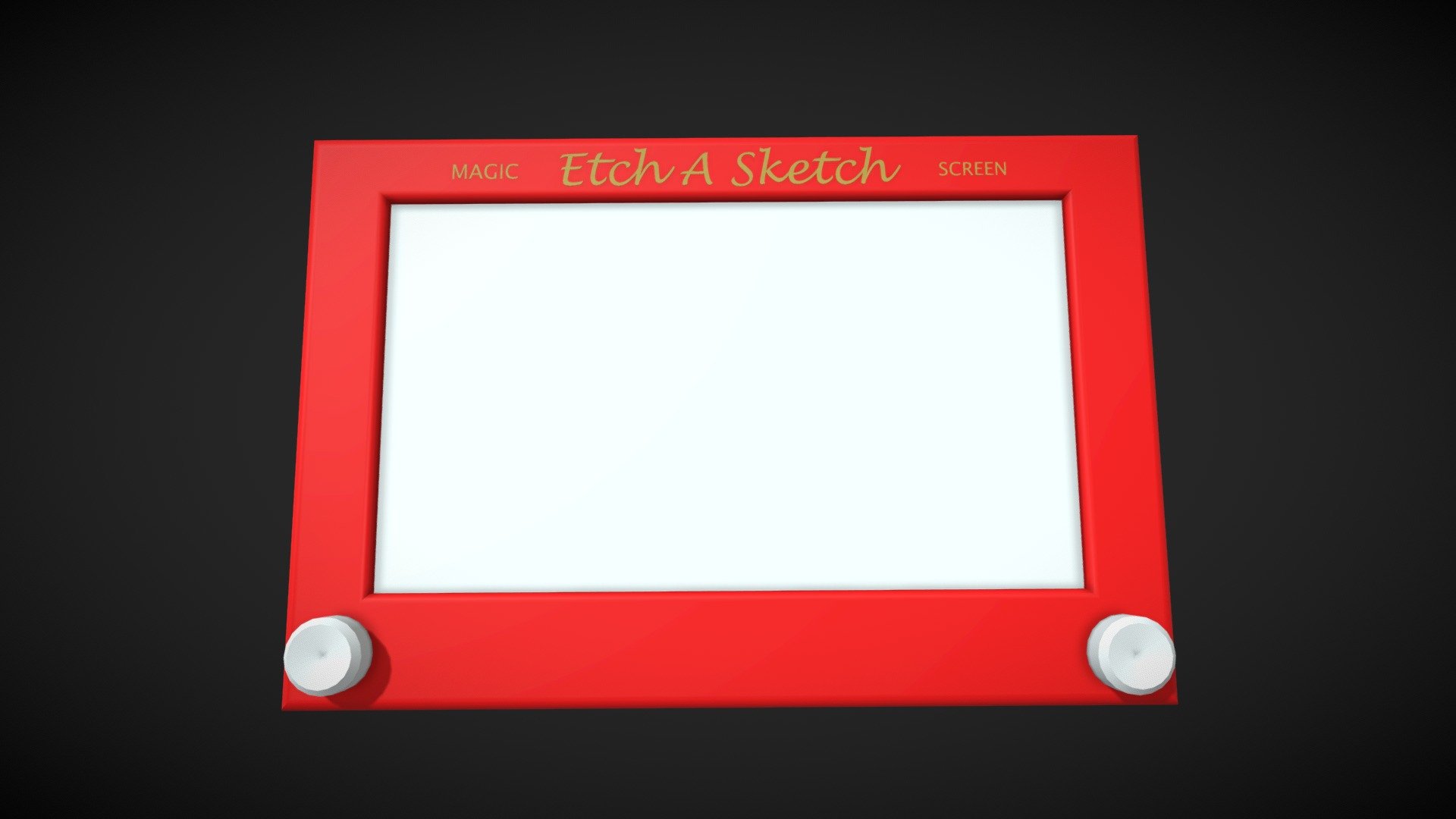 etch a sketch - 3D model by MWM84 [eae61b5] - Sketchfab