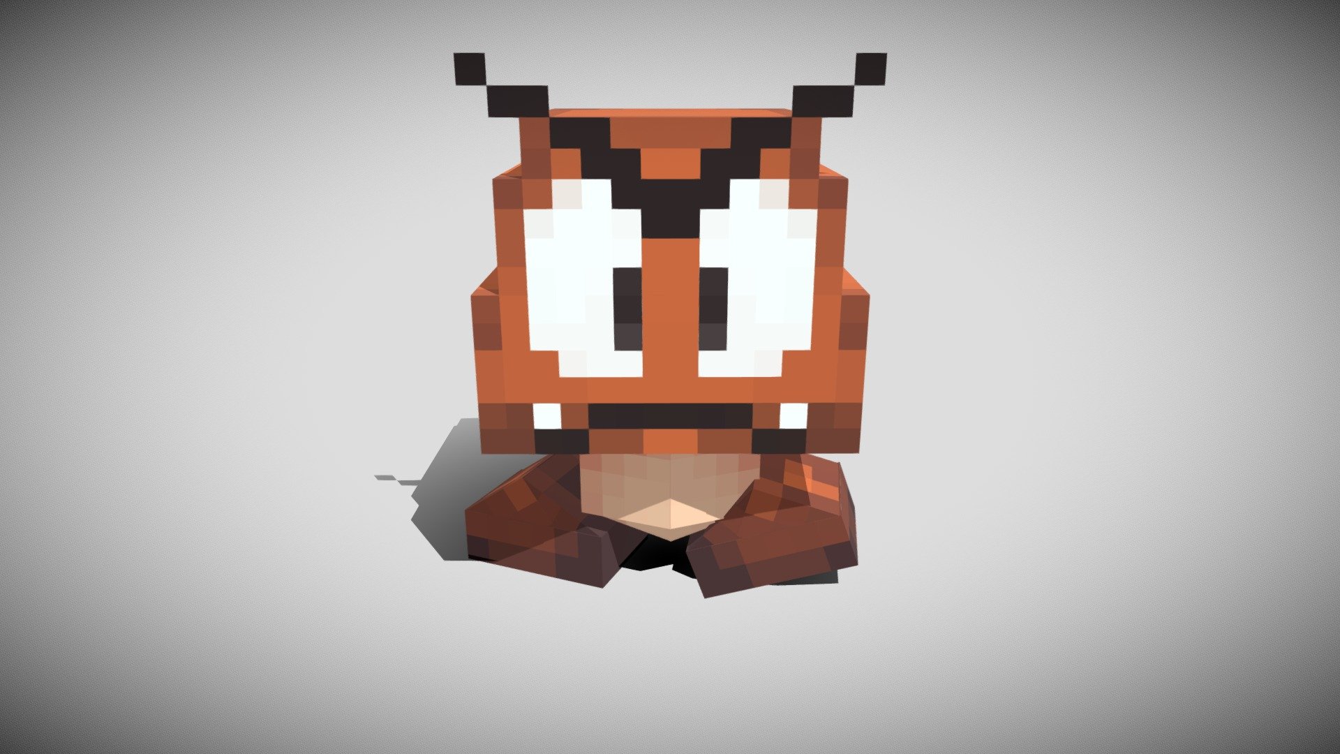 Goomba - 3D model by Lafalh (@crashsonic241) [eae6cb5] - Sketchfab