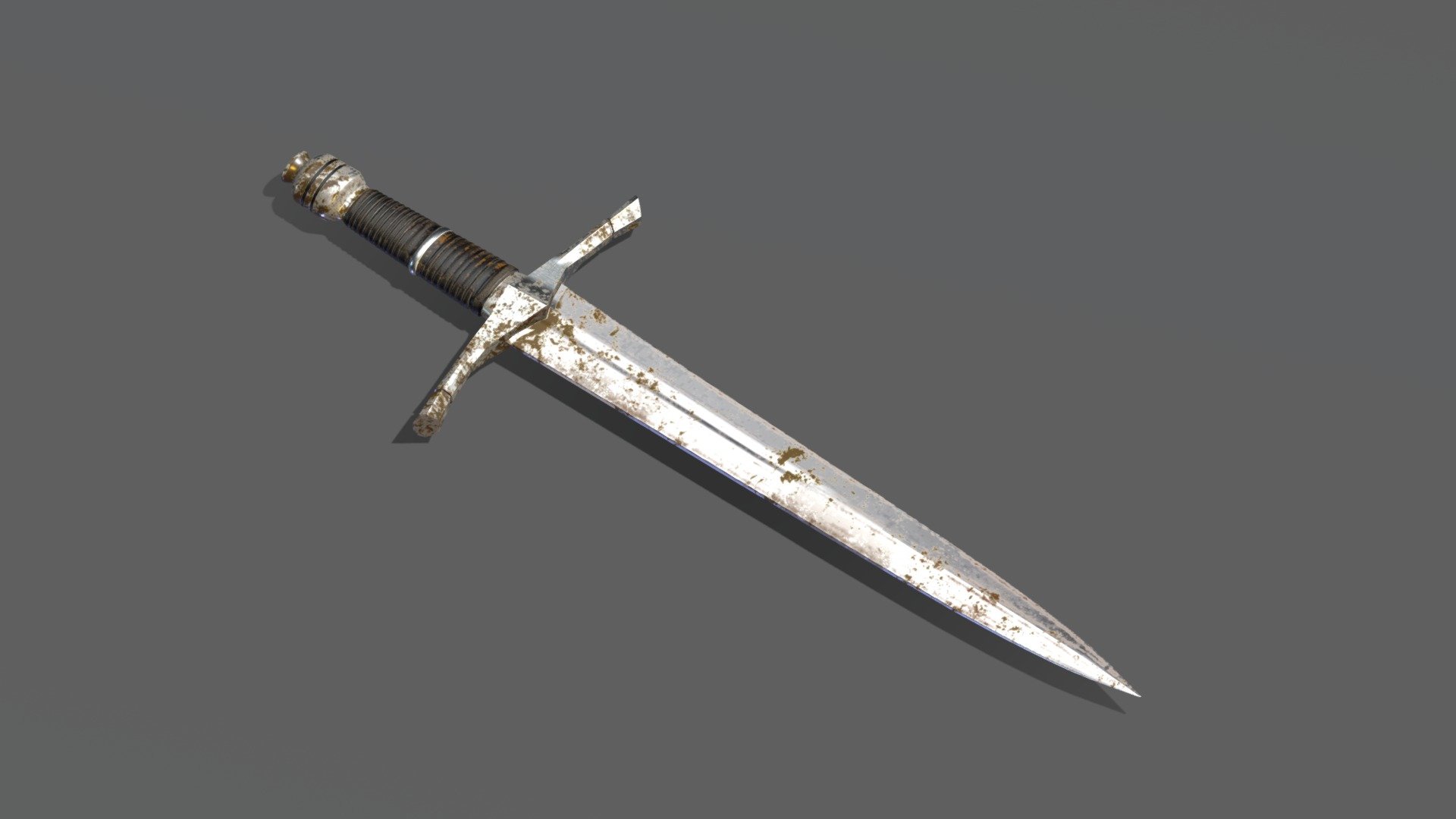 Rustic Ranger Dagger - 3D model by Ashley Eckenrode (@Phoenix3817 ...