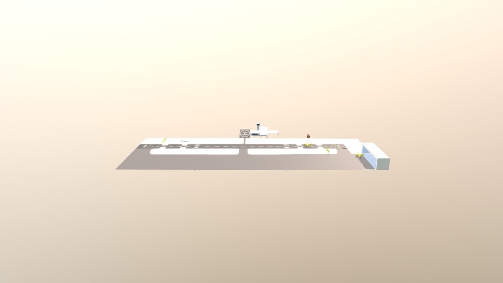 Airport Scene2 - 3D model by eniemela [eae70b6] - Sketchfab