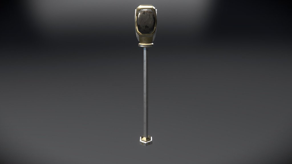 Futuristic Hammer - 3D model by John Edraisa (@jbedraisa) [eae728b ...