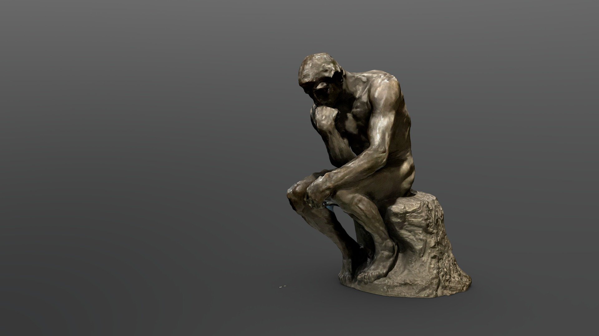 The Thinker by Auguste Rodin - Download Free 3D model by Aupuma ...