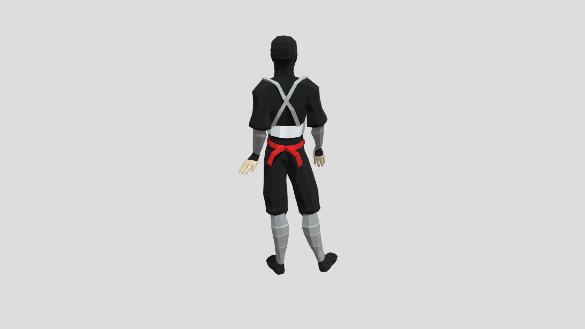 Ninja - 3D model by miiriam95 [eae9b5a] - Sketchfab