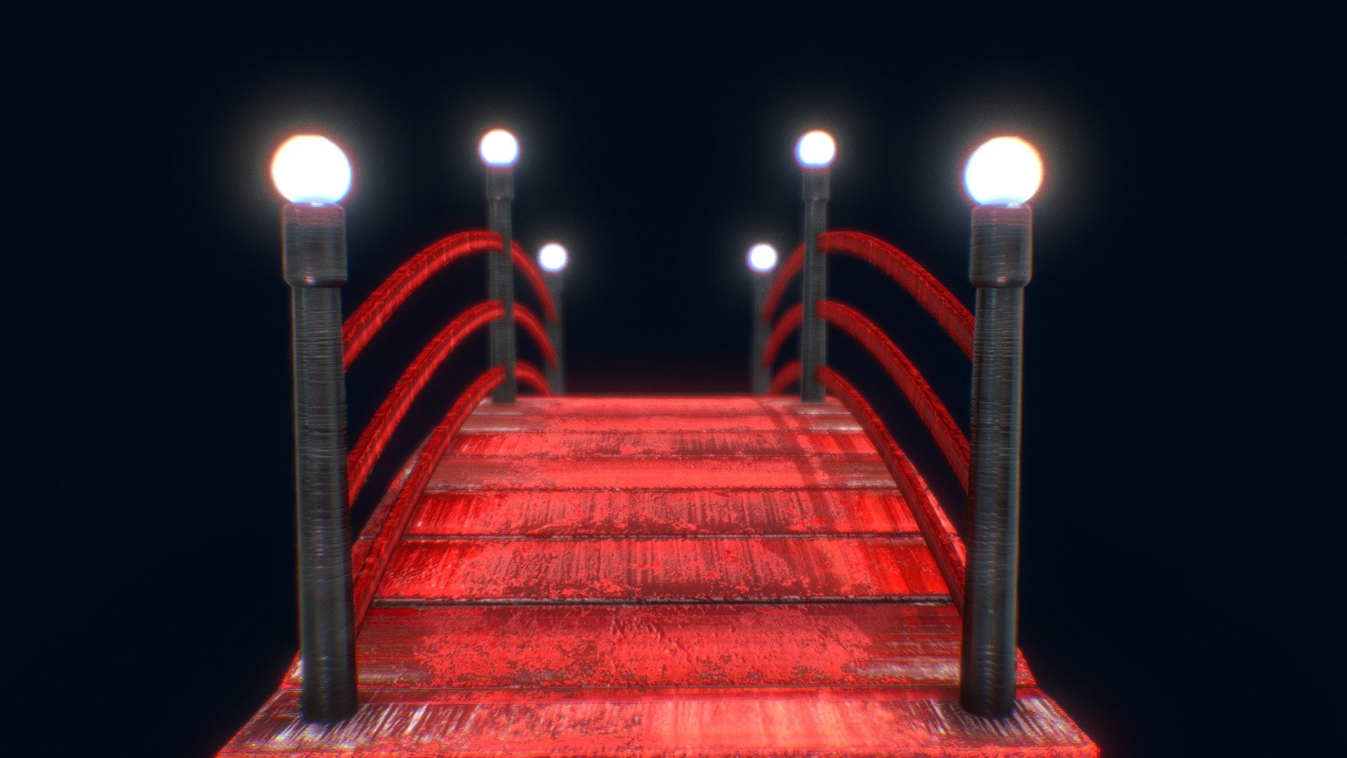 Japanese Bridge - 3D model by KirilJaegerBurrell [eaec73f] - Sketchfab
