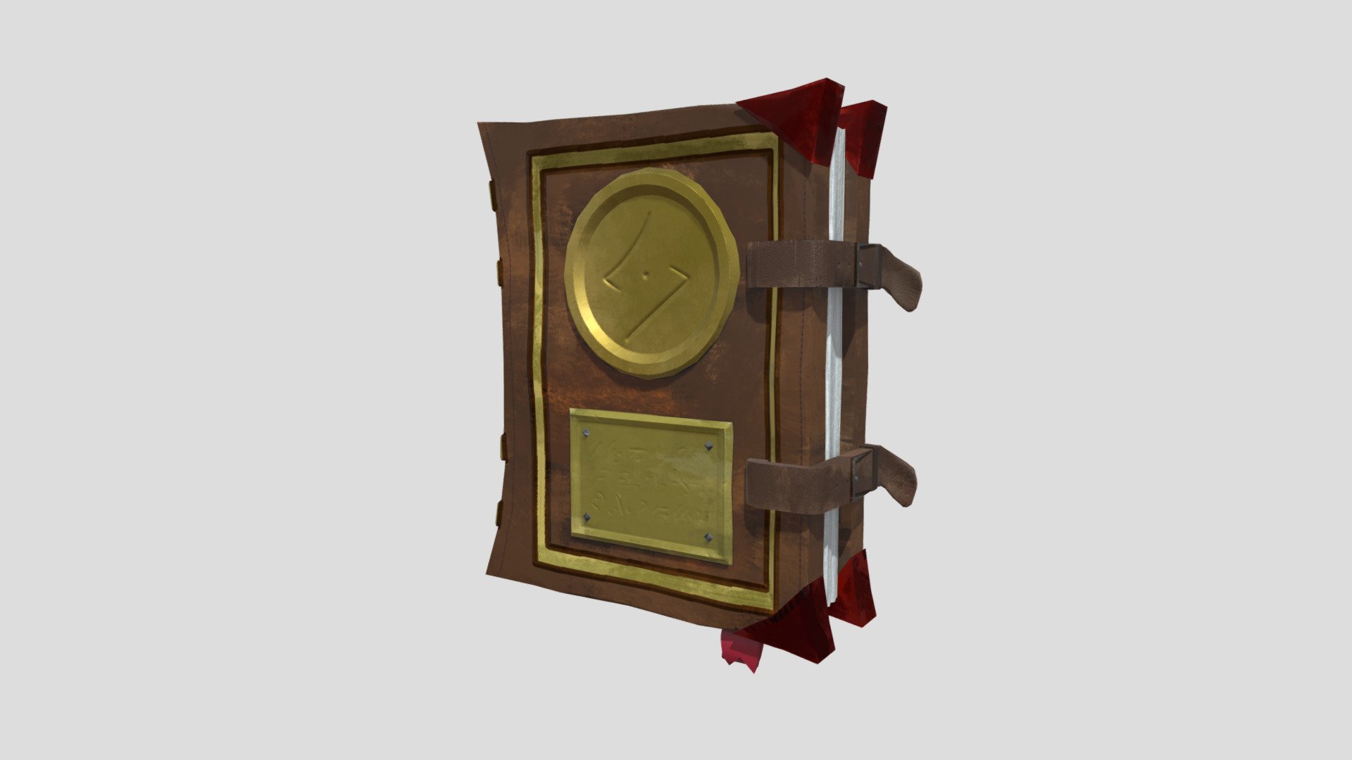 Magic Tome - Hard Surface Object - LOD_0 - Download Free 3D model by ...