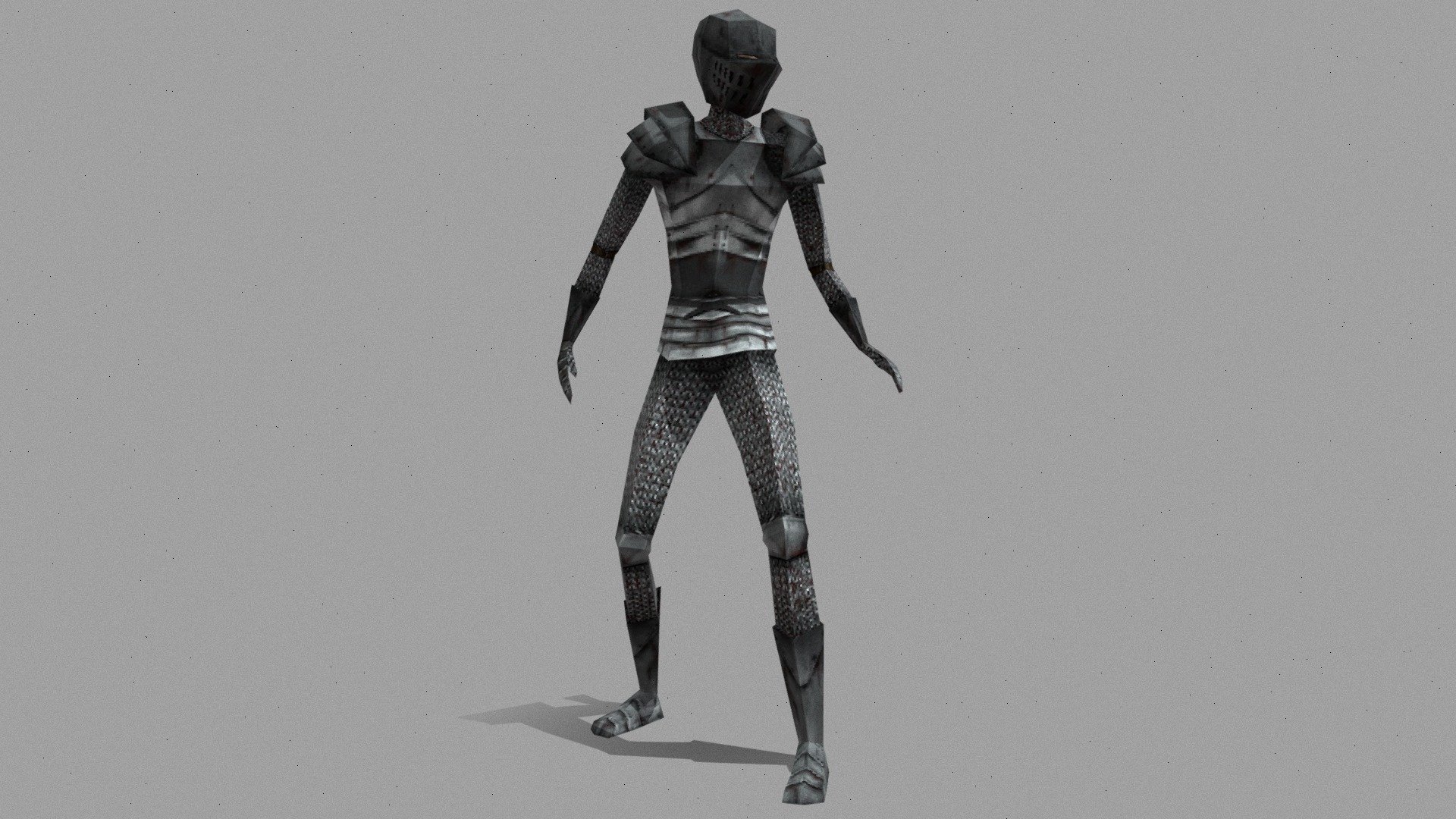 Knight Ps1 Style - 3D model by Raistlin (@inaki.dvl) [eaeeaf4] - Sketchfab