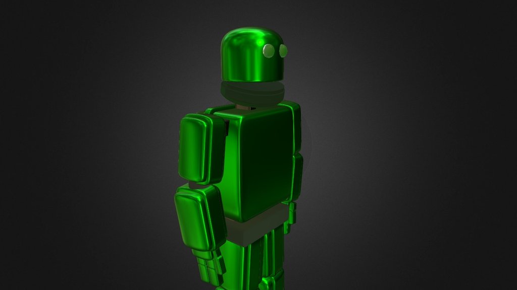 greenbot - 3D model by Green Guy (@5454t4grthth) [eaef4de] - Sketchfab