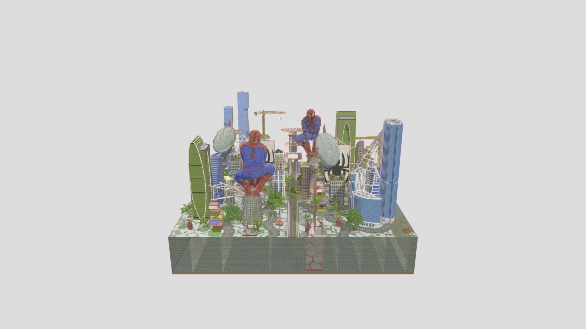 KitMap Spawn + Warzone - CITY Theme - 3D model by AstrumProjects ...